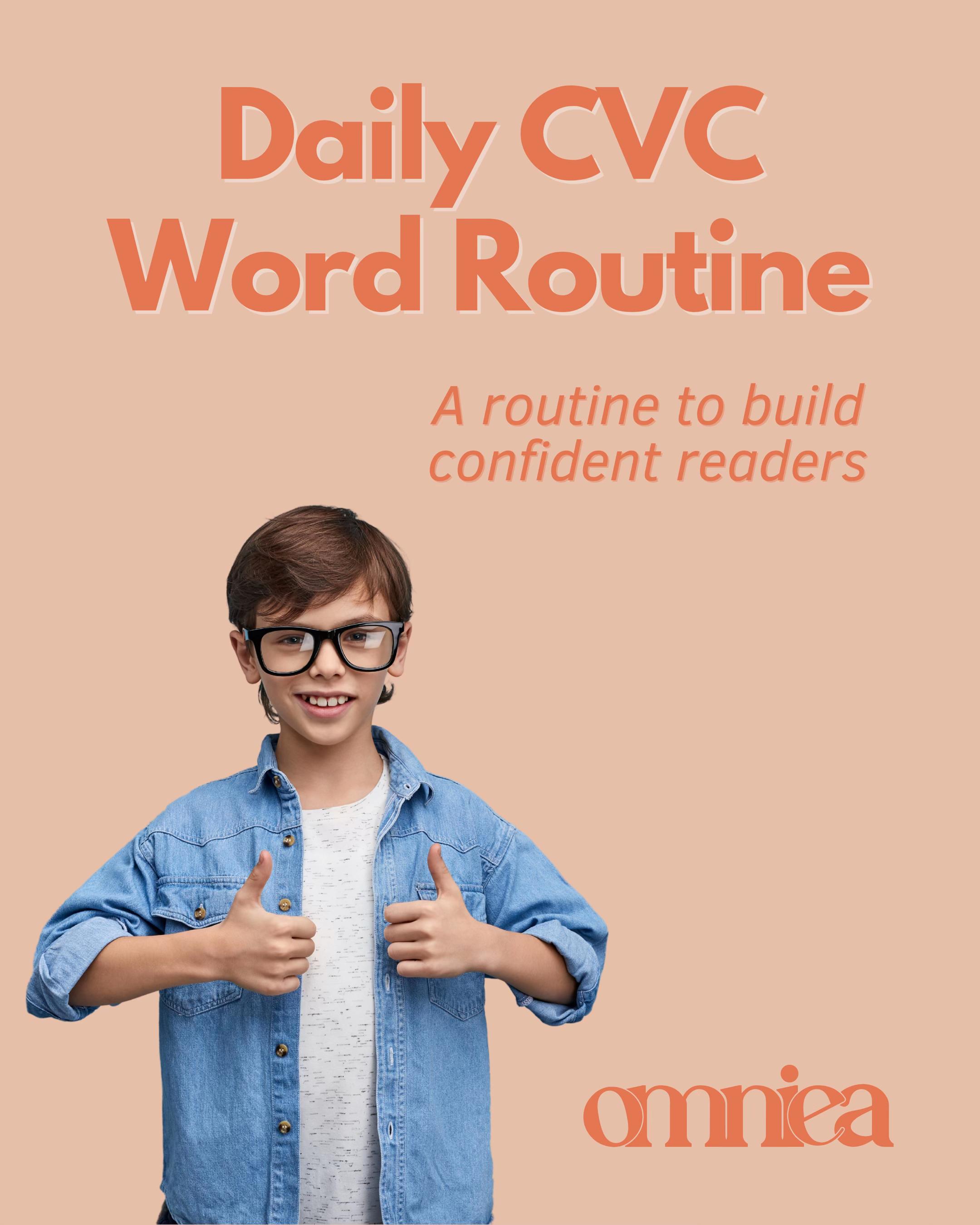 Teaching CVC Words Doesn’t Have to Be | omnieaeducation (@omnieaeducation)
