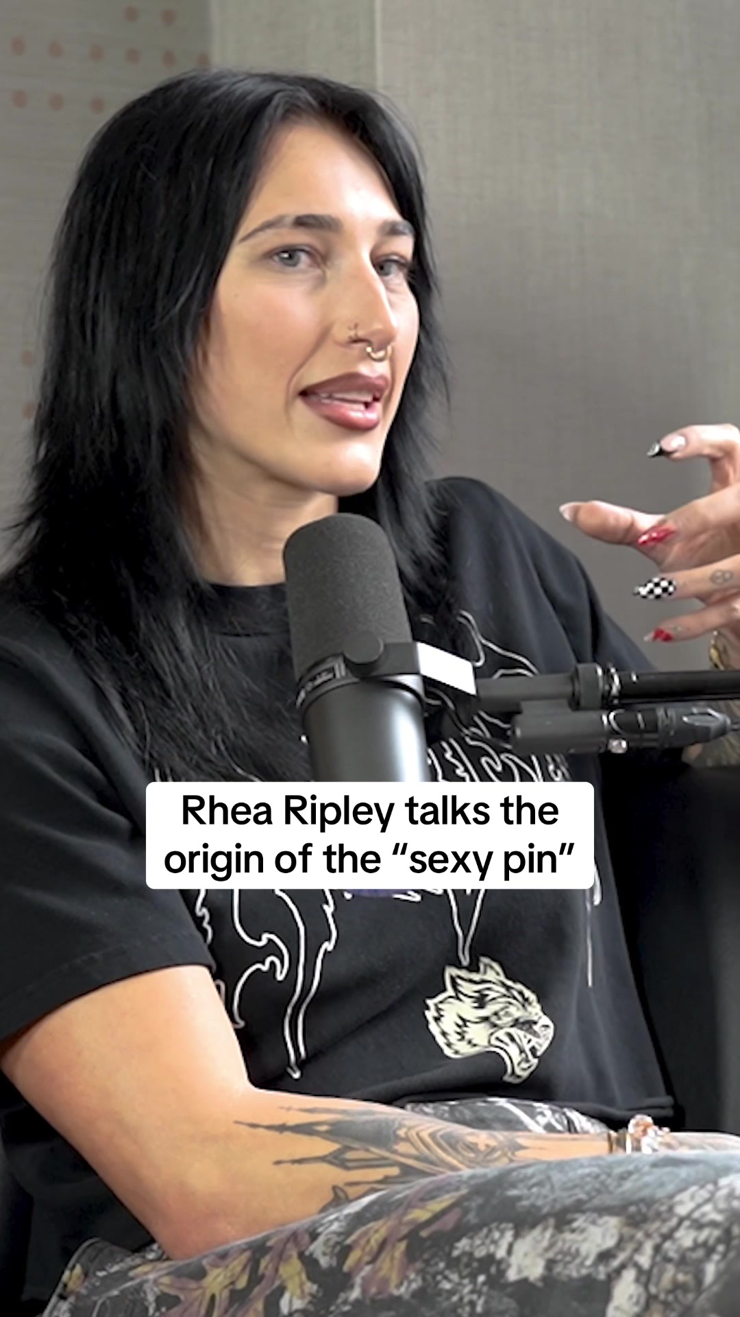 WWE star Rhea Ripley talks the origin | Chris Van Vliet (@chris.vanvliet)