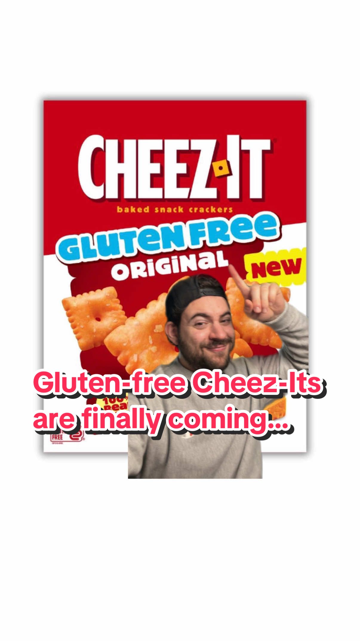 Gluten free Cheez-Its are confirmed to | snachwithzach (@snachwithzach)