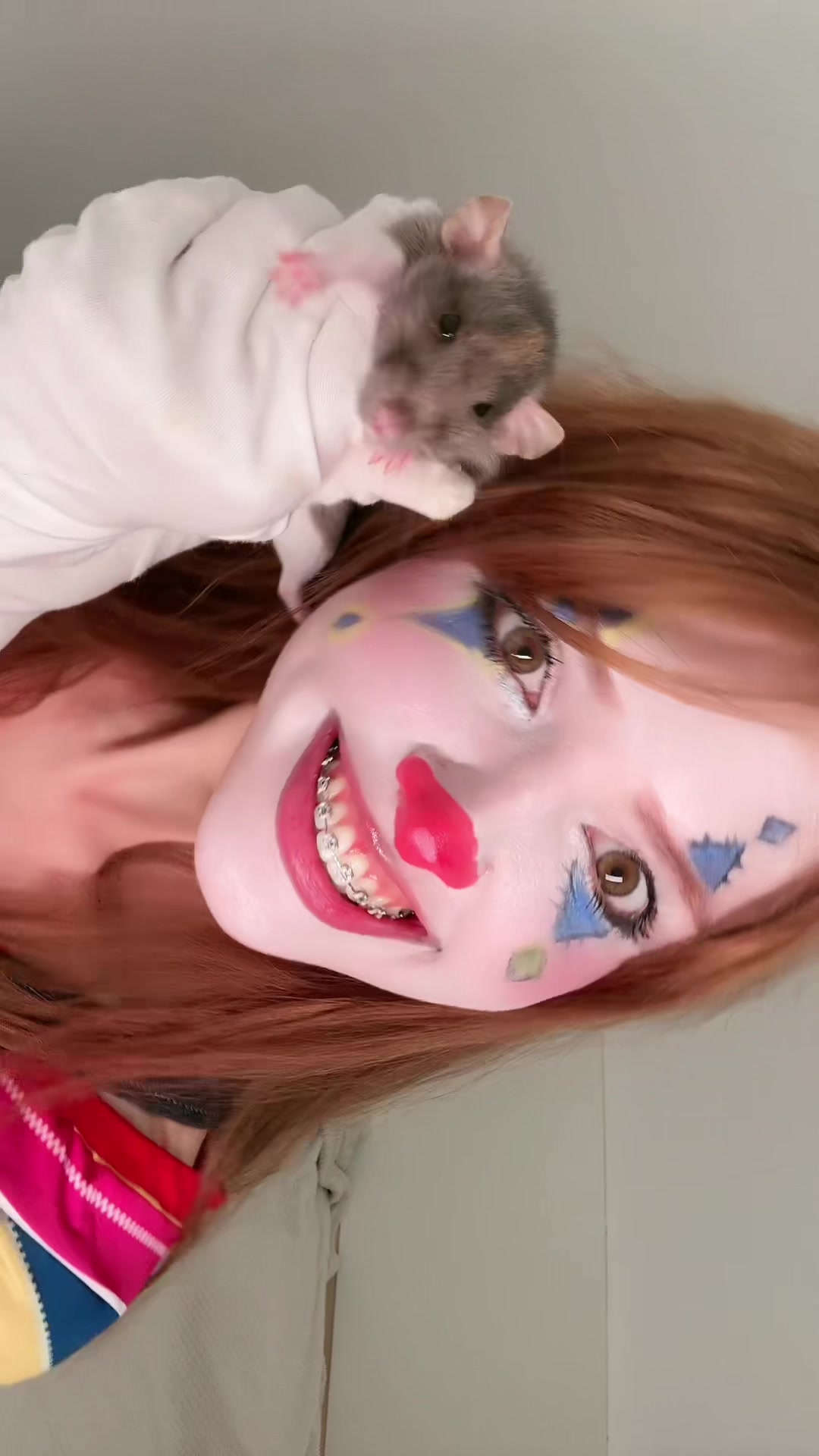 Clown and rats 💗 | Elowen (@elowen.fawn)