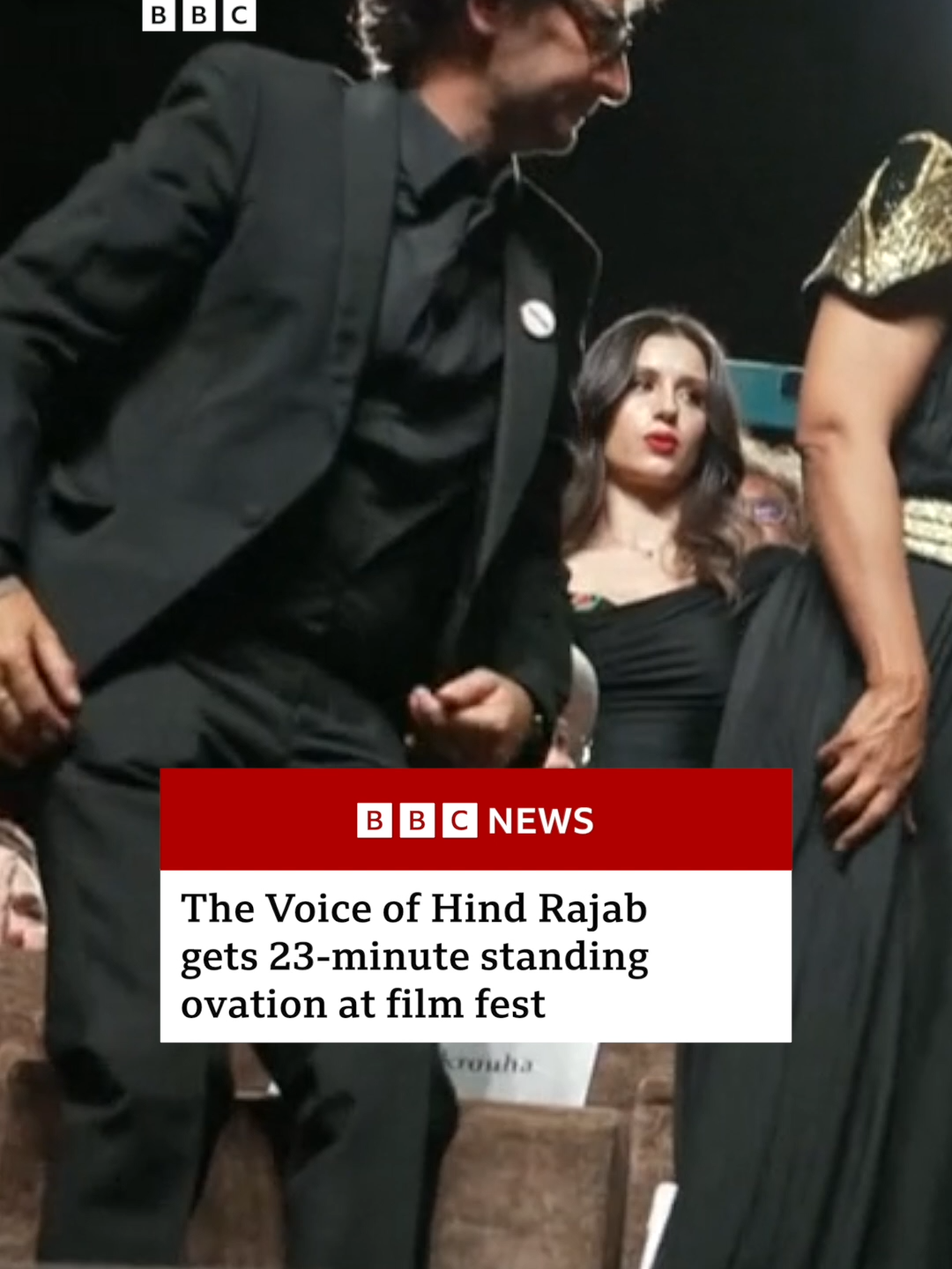 The film tells the story of Hind Rajab | BBC News (@bbcnews)