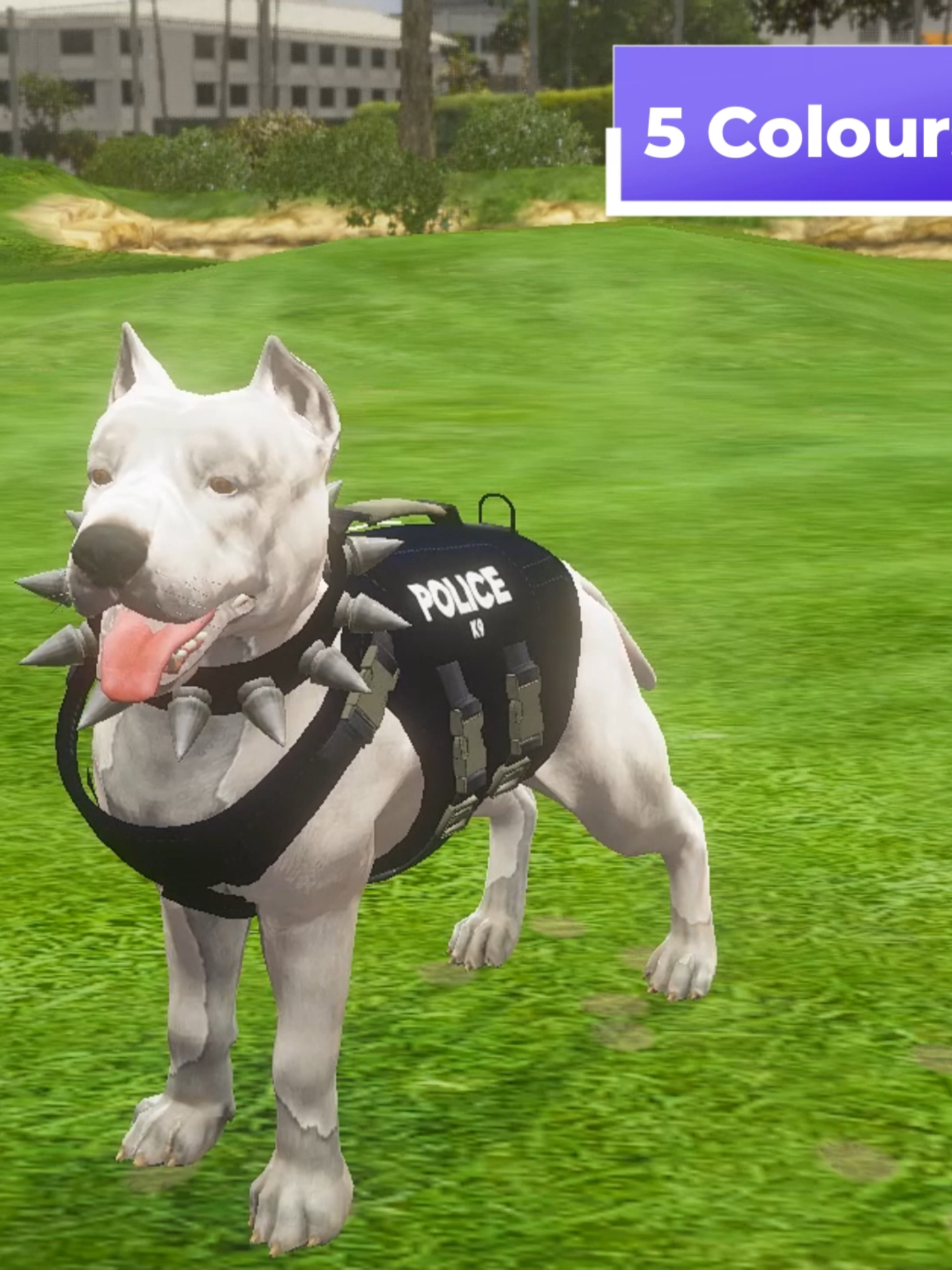 🐕🦴 GTA 5: Pit Bull Pet K9 Police Dog | gtaclassicmods (@gtaclassicmods)