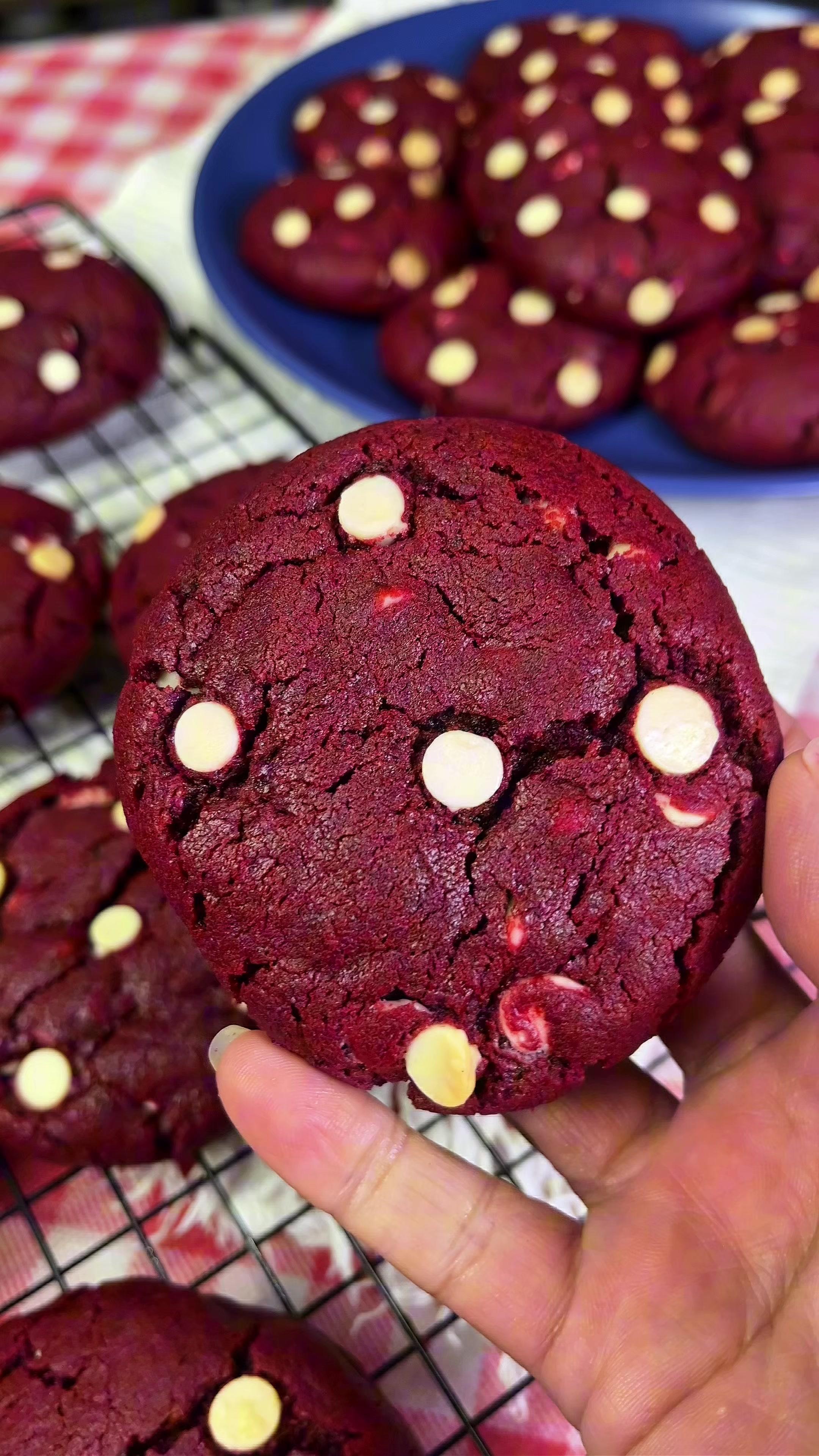 Cookie Red Velvet Macio | Receita Fácil | aflavinharezende ...