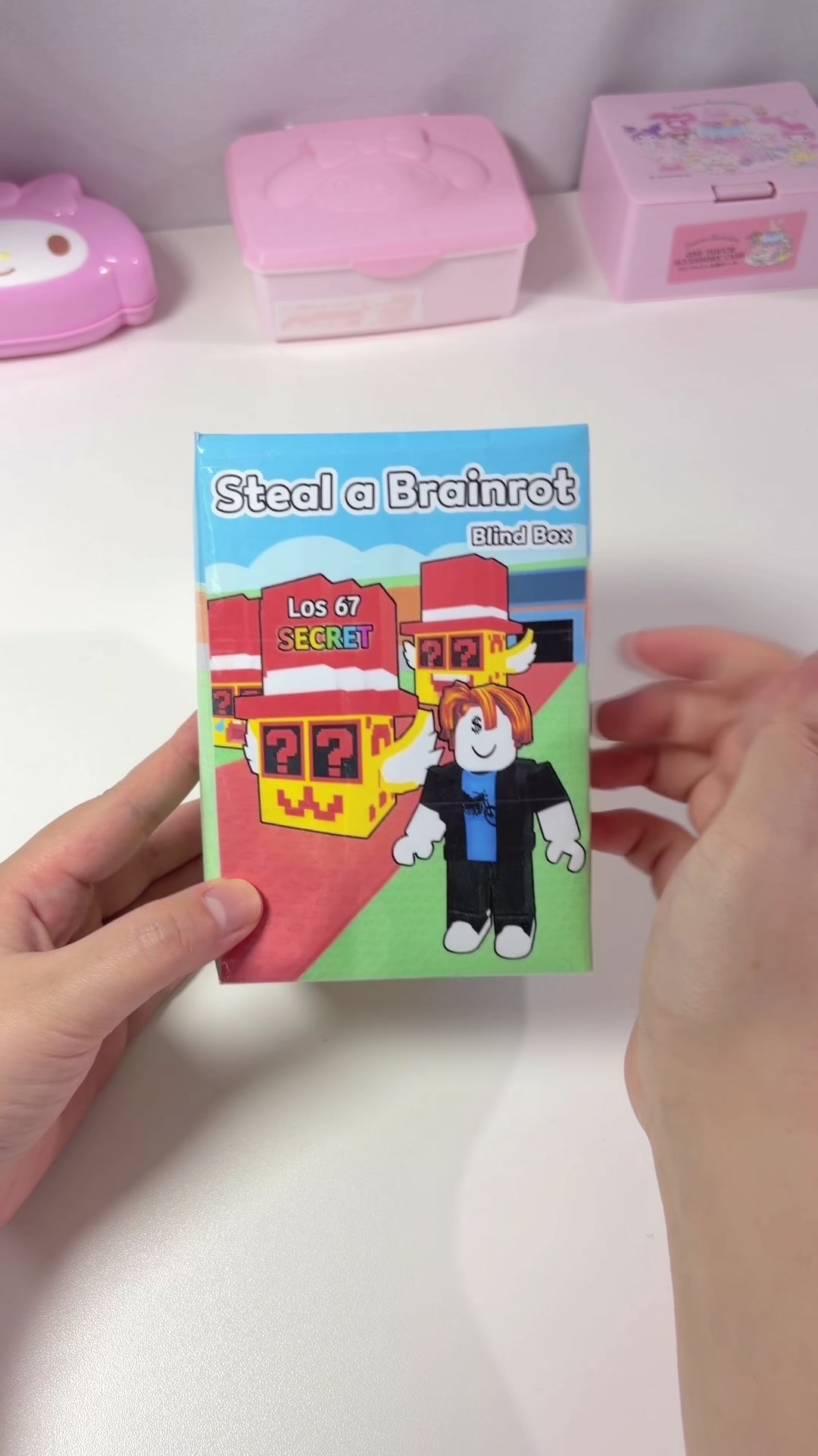 Steal a Brainrot Blind box 🎁#unboxing | ☁️나온 naon☁️ (@naonpaper)