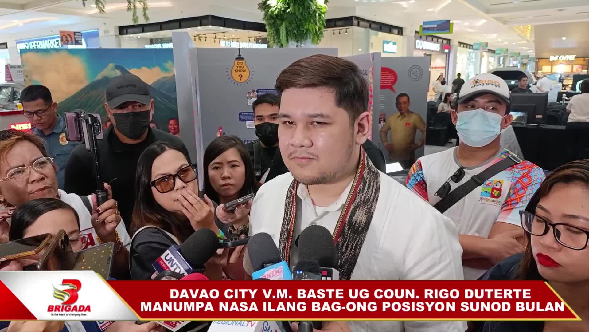 Vice Mayor Baste ug Coun. Rigo Duterte | Brigada Davao (@brigada.davao)