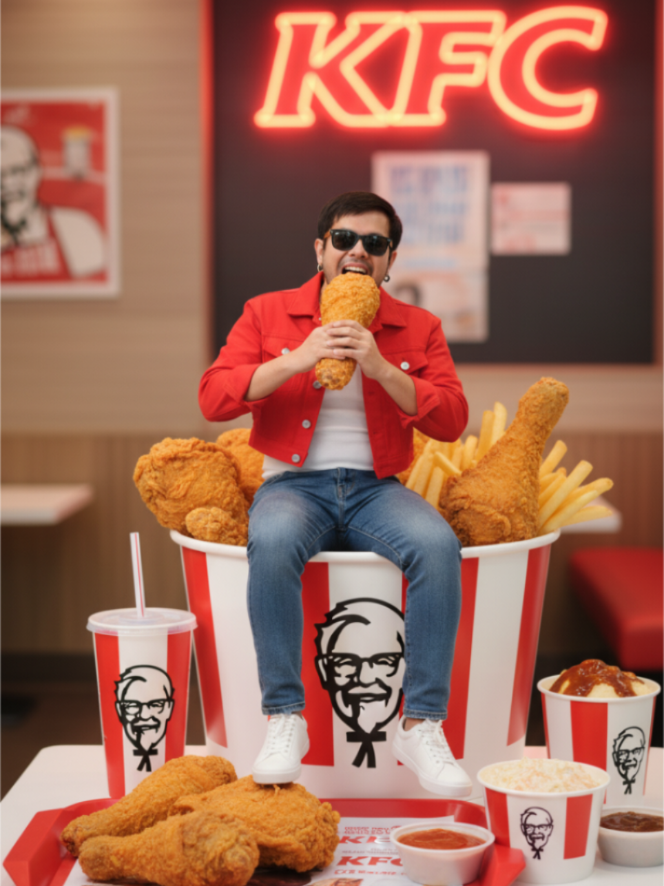 Prompt :Ultra-realistic fantasy image | AI Studio (@konbanlat)