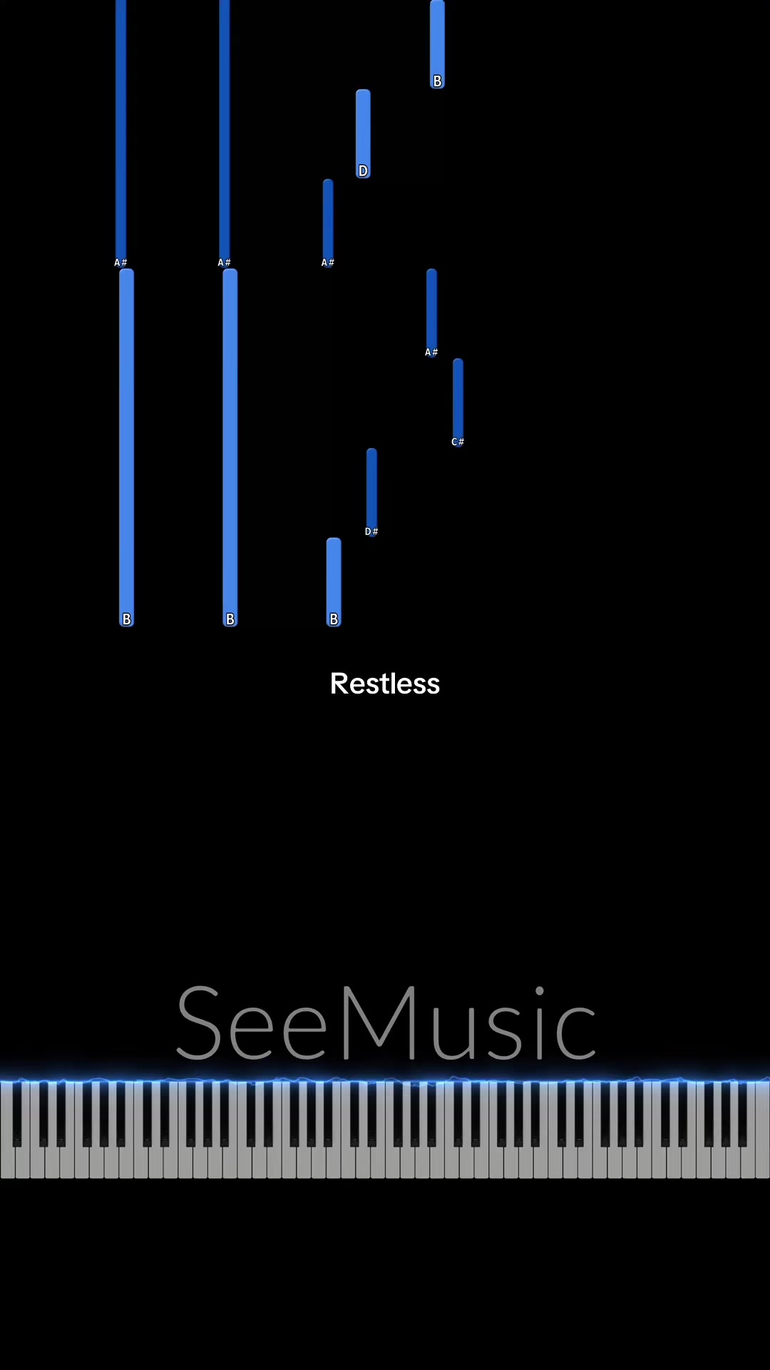 Restless by the untitled rock band | Piano (@pianocore.0)