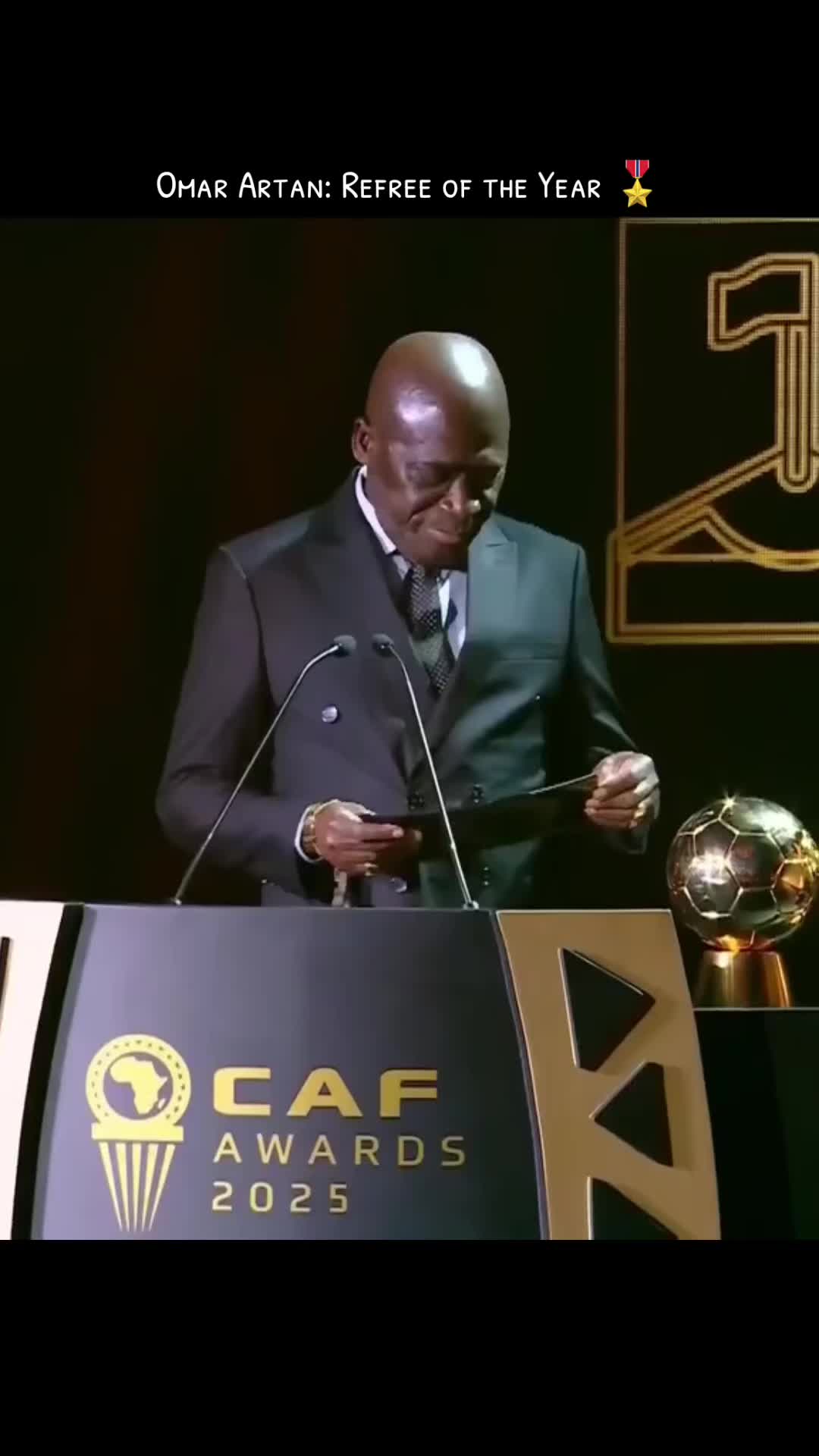 Omar Arta: Crowned for the referee of | somali.streams (@somali.streams)