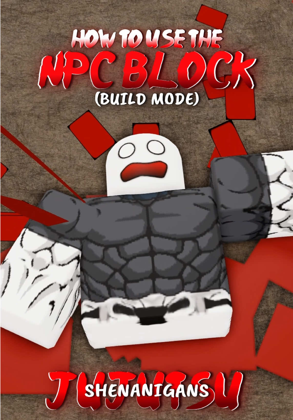How to use the NPC BLOCK IN JJS #jjs | zwiver (@jujutsu_wiver)