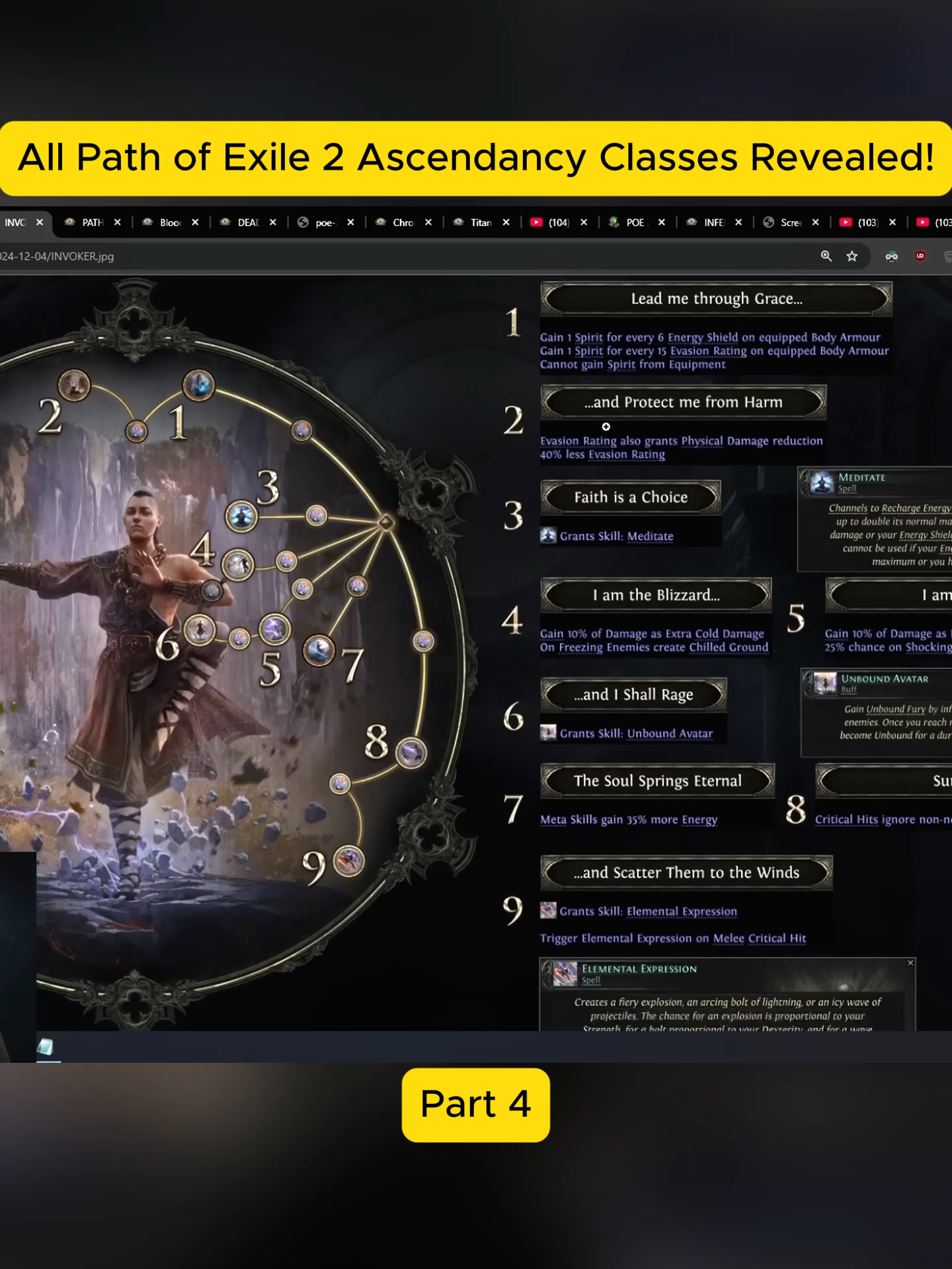 Part 4 All Path of Exile 2 Ascendancy | Rob2628 (@rob262869)