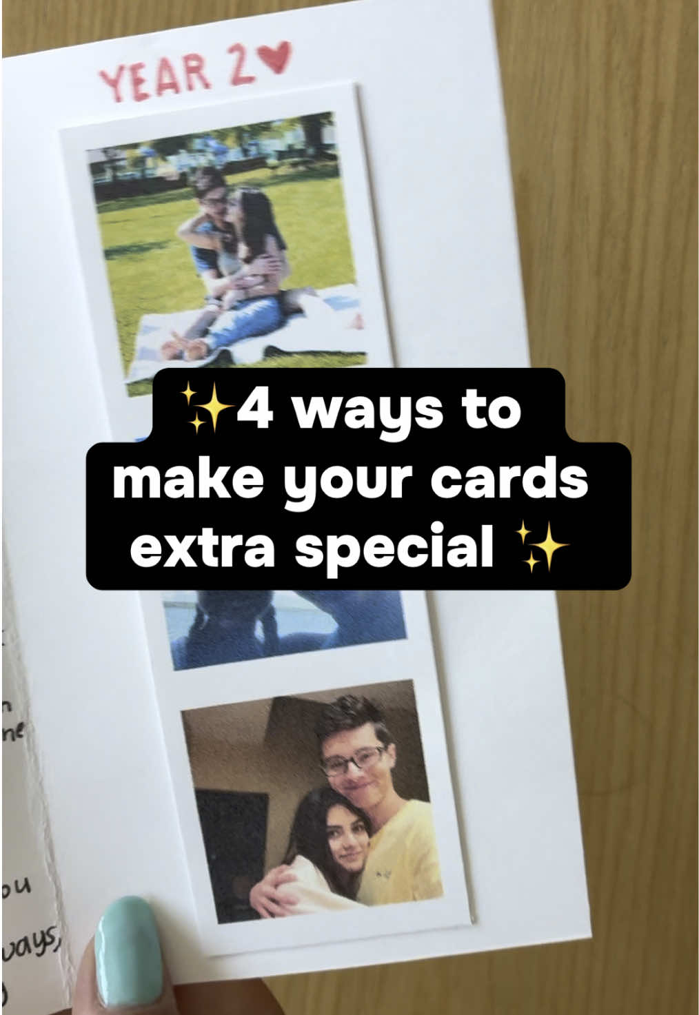 Making a card for your boyfriend | creations by emmy (@creationsbyemmy)