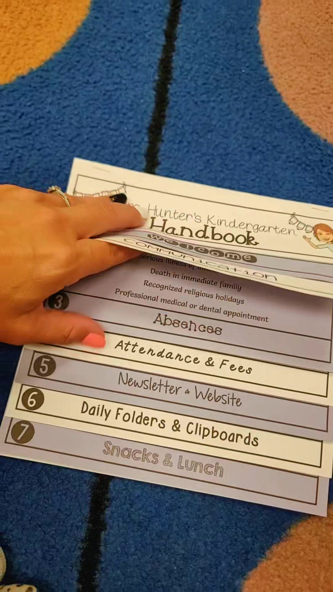 Make a classroom handbook with me for | Whitney Hunter Duplichan ...