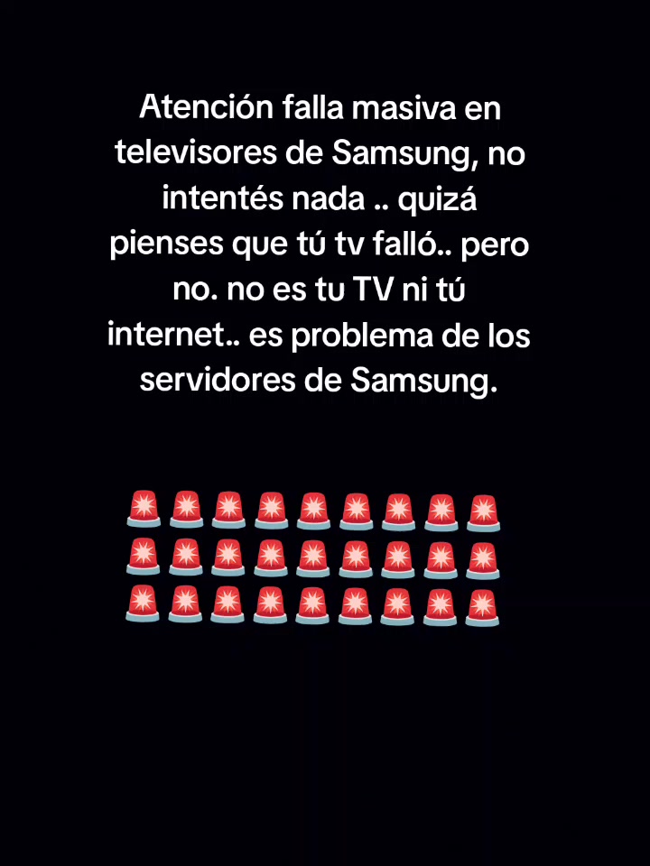 error en la red televisión Samsung | kefo (@kevinhectorhernan)