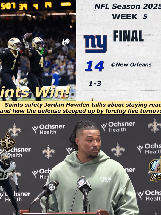 Saints safety Jordan Howden talks about | Adrian Heart Of Gaming ...