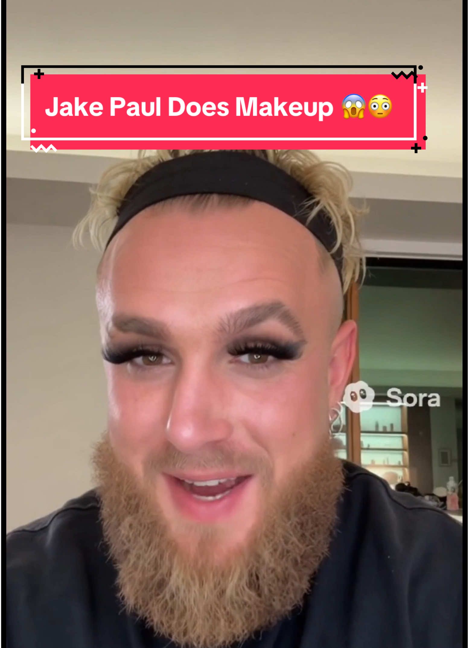 Jake Paul Does Makeup Routine @Jake | K-POP DEMON HUNTERS ️🤞💅 ...