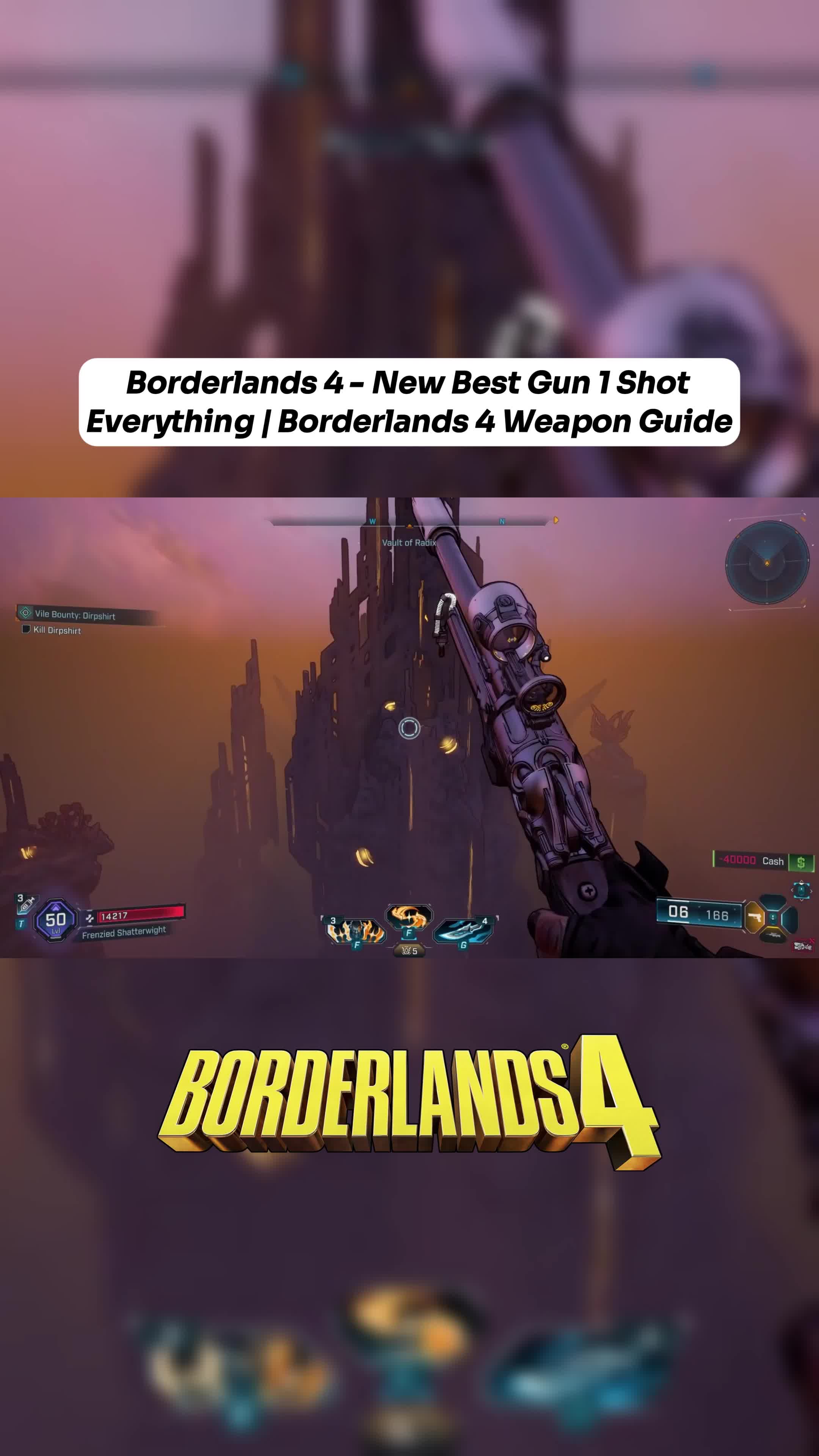 Borderlands 4 - NEW BEST GUN 1 SHOT | Clair Obscur: Expedition 33 ...