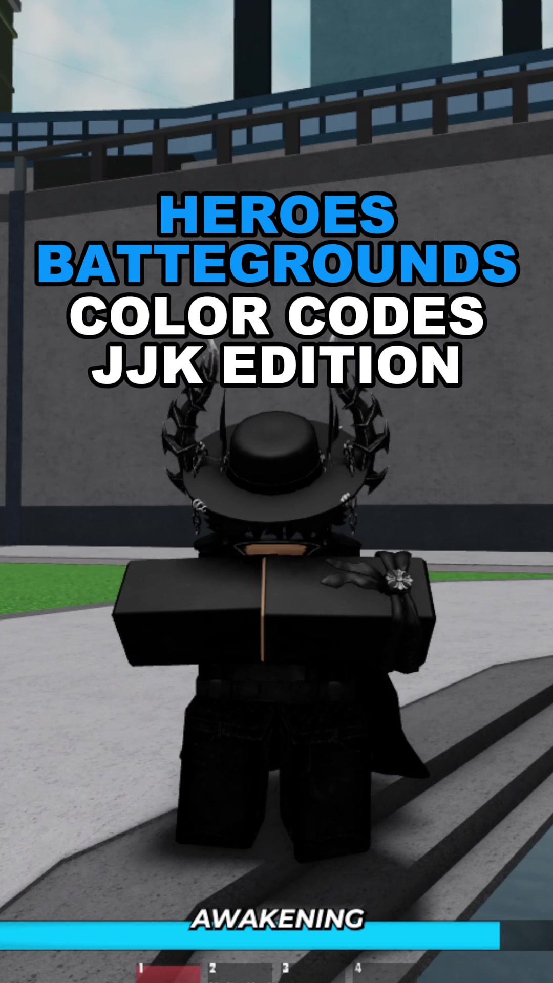 🔥 Peak JJK Color Codes in HEROES | WydKendrixk (@wydkendrixk)