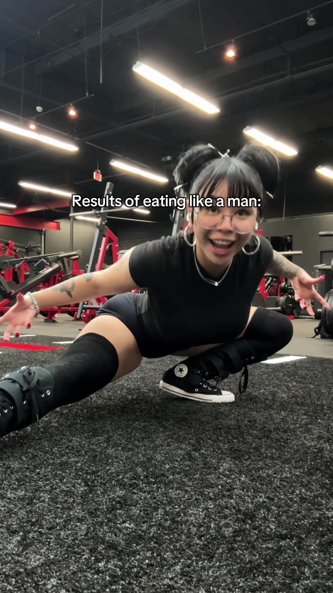 Looked the most feminine once I started | TABI 🐉 (@tabi.fit)