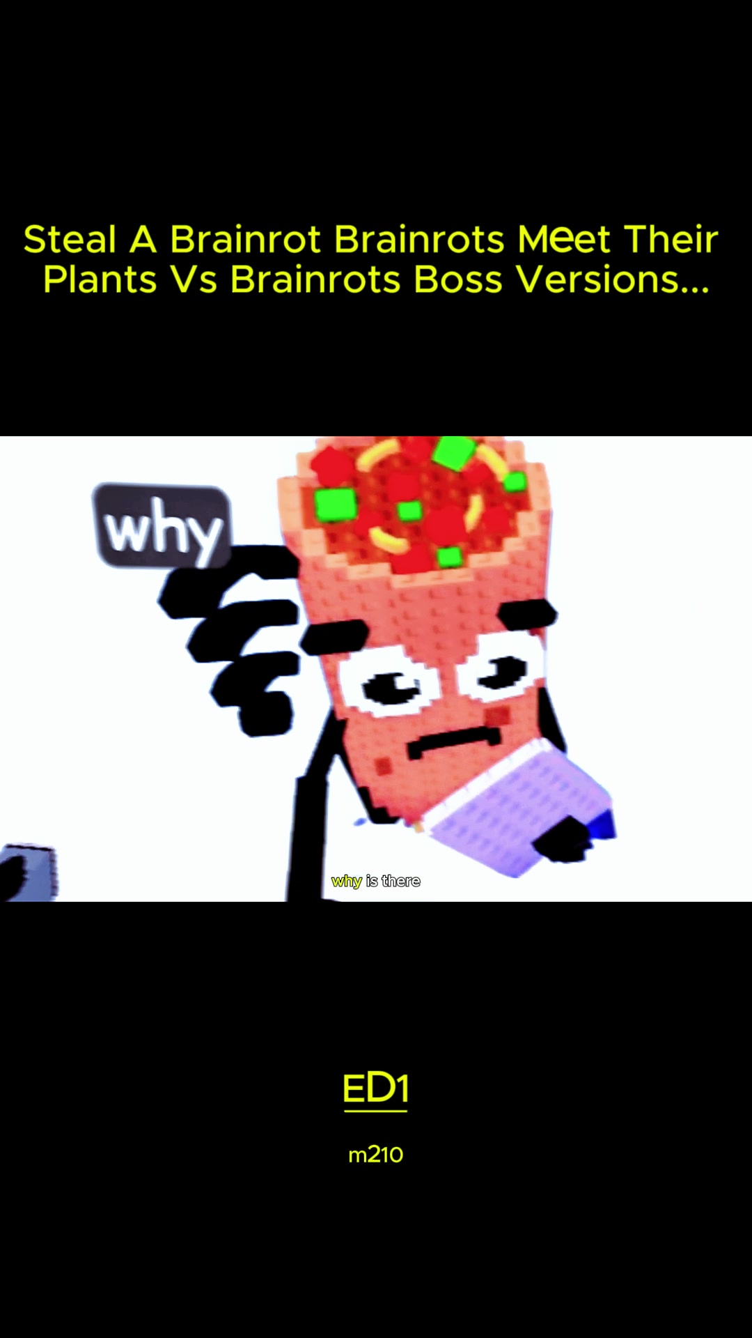 Steal a Brainrot BRAINROTS Meet Their | MysticZap (@pixeloo1)