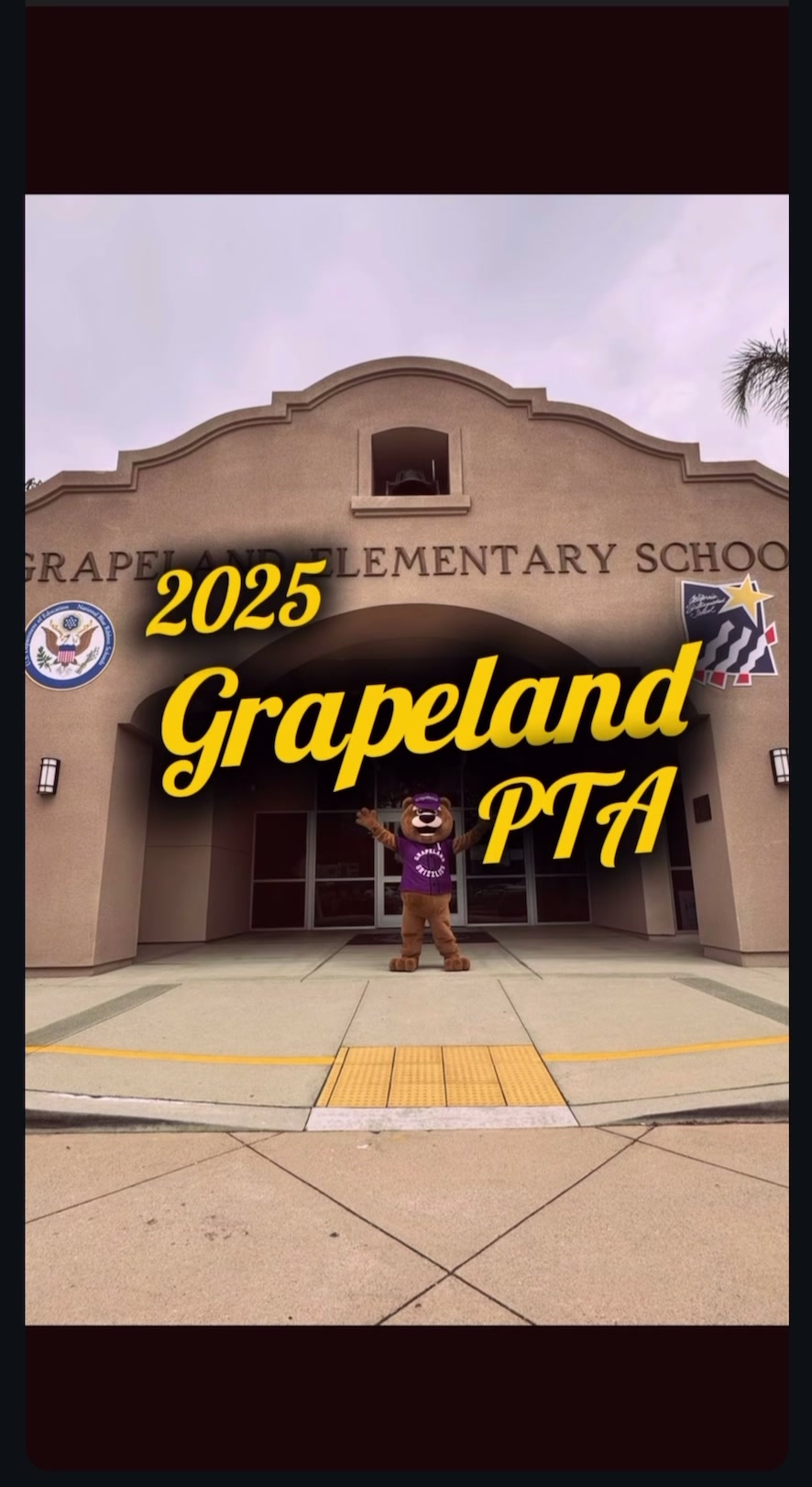 🎬 Cue the theme song… it’s time to | Grapeland PTA (@grapelandpta)