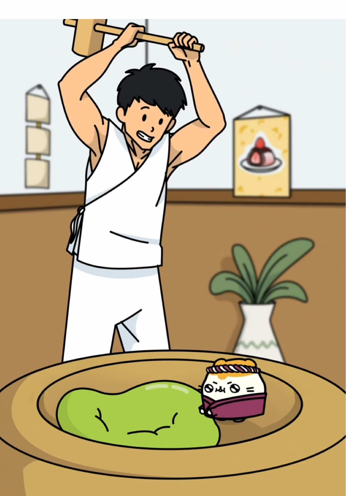 ham-mochi sensei becomes one with the | Hamiboom.world (@hamiboom.world)