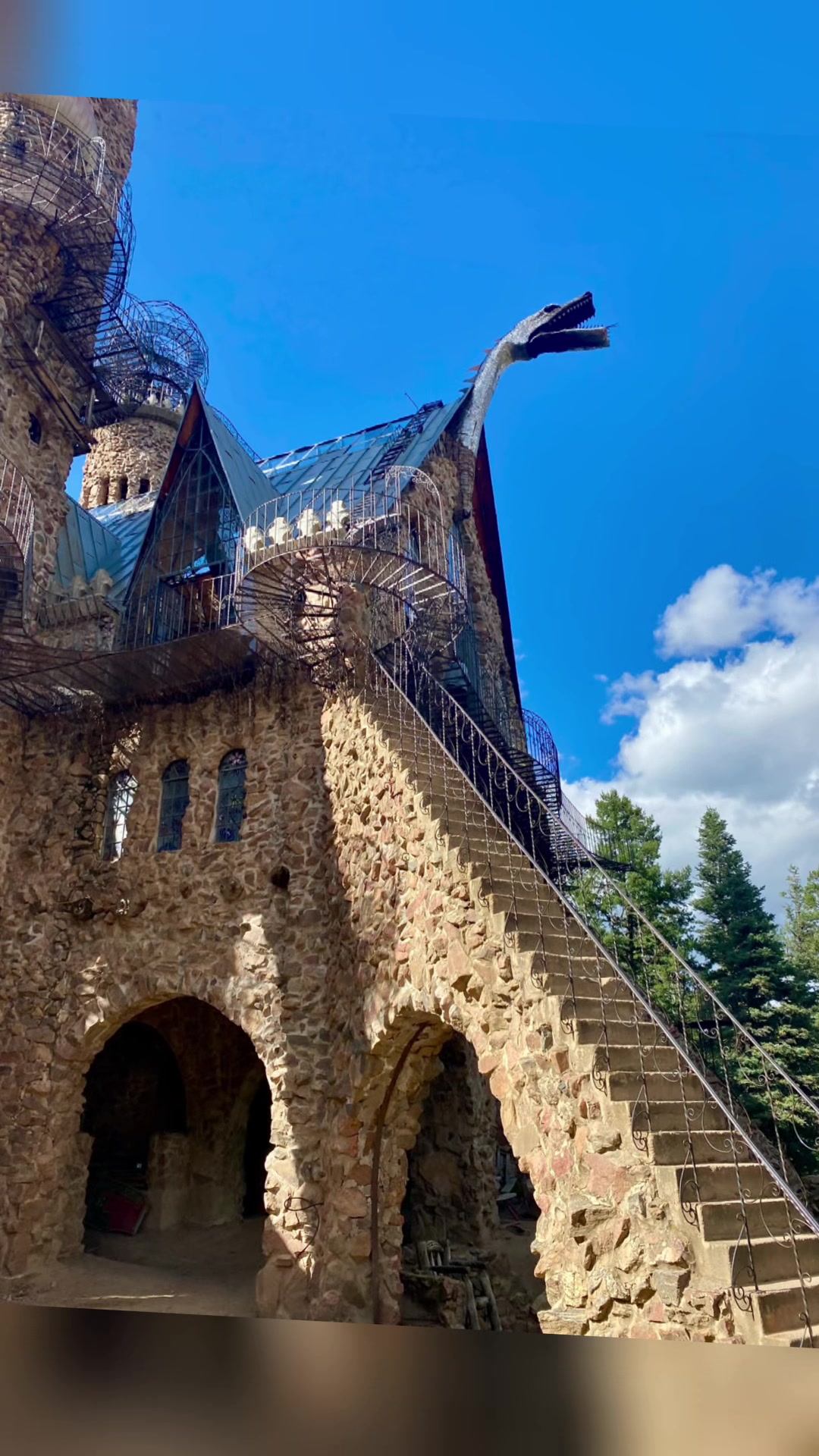The majestic Bishop Castle! Don’t climb | Wander with me ☺️ (@wwwtiktok ...