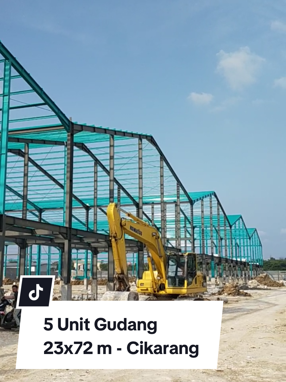 Proyek Struktur Gudang Konstruksi baja | Konstruksi Baja WF ...