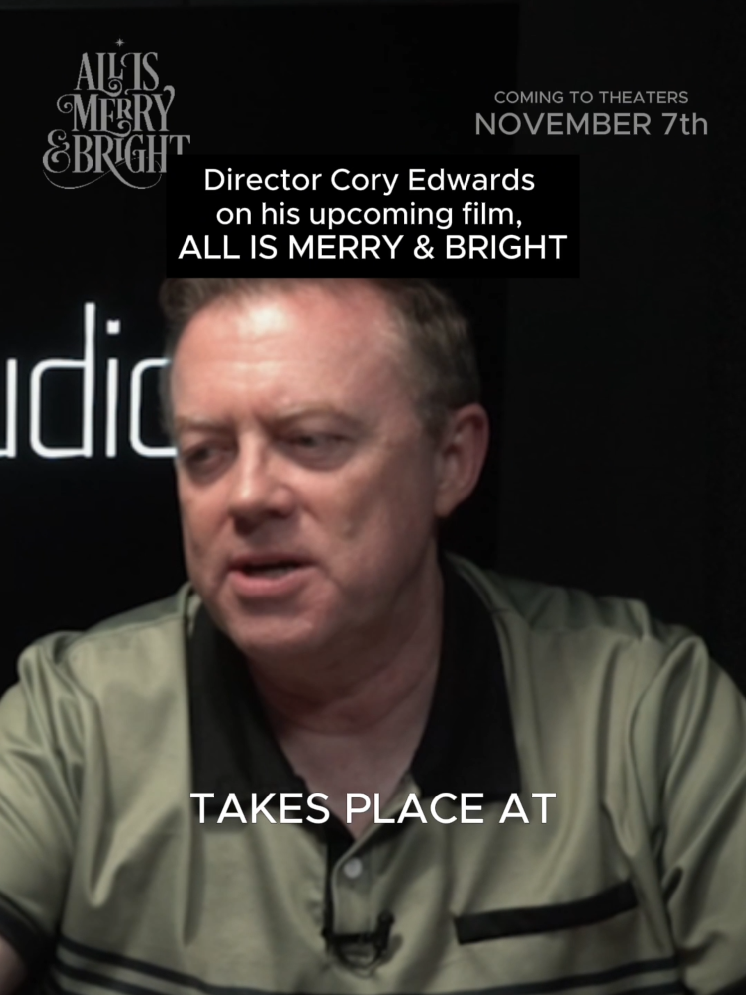 Director Cory Edwards talks through all | allismerryandbrightmovie ...