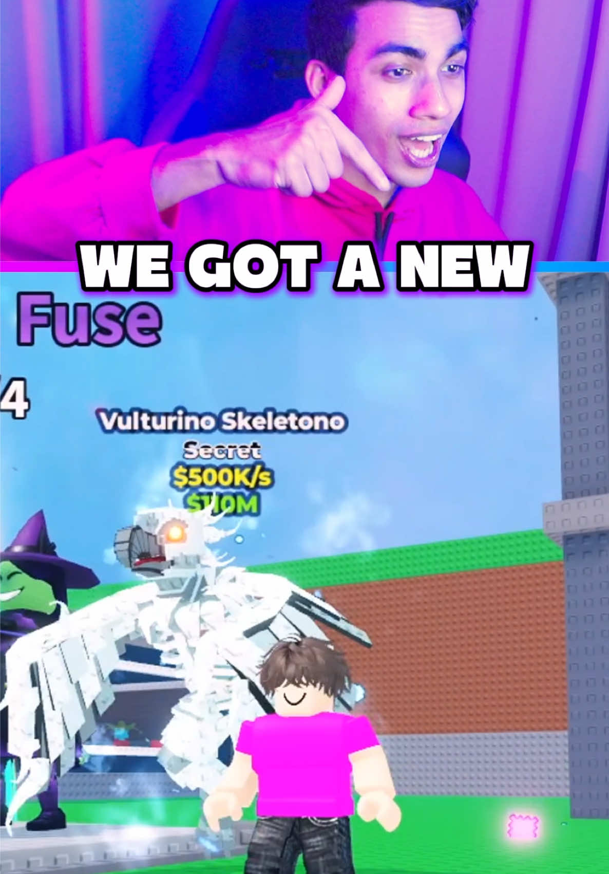 WITCH FUSE NEW SECRET STEAL A BRAINROT | gattu (@gattuvids)