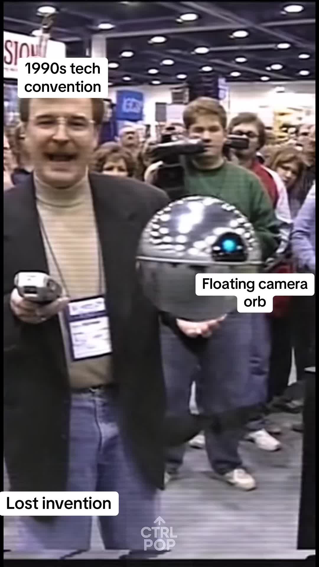 1990s footage of a man showing what | Ctrl+Pop (@ctrl_pop)