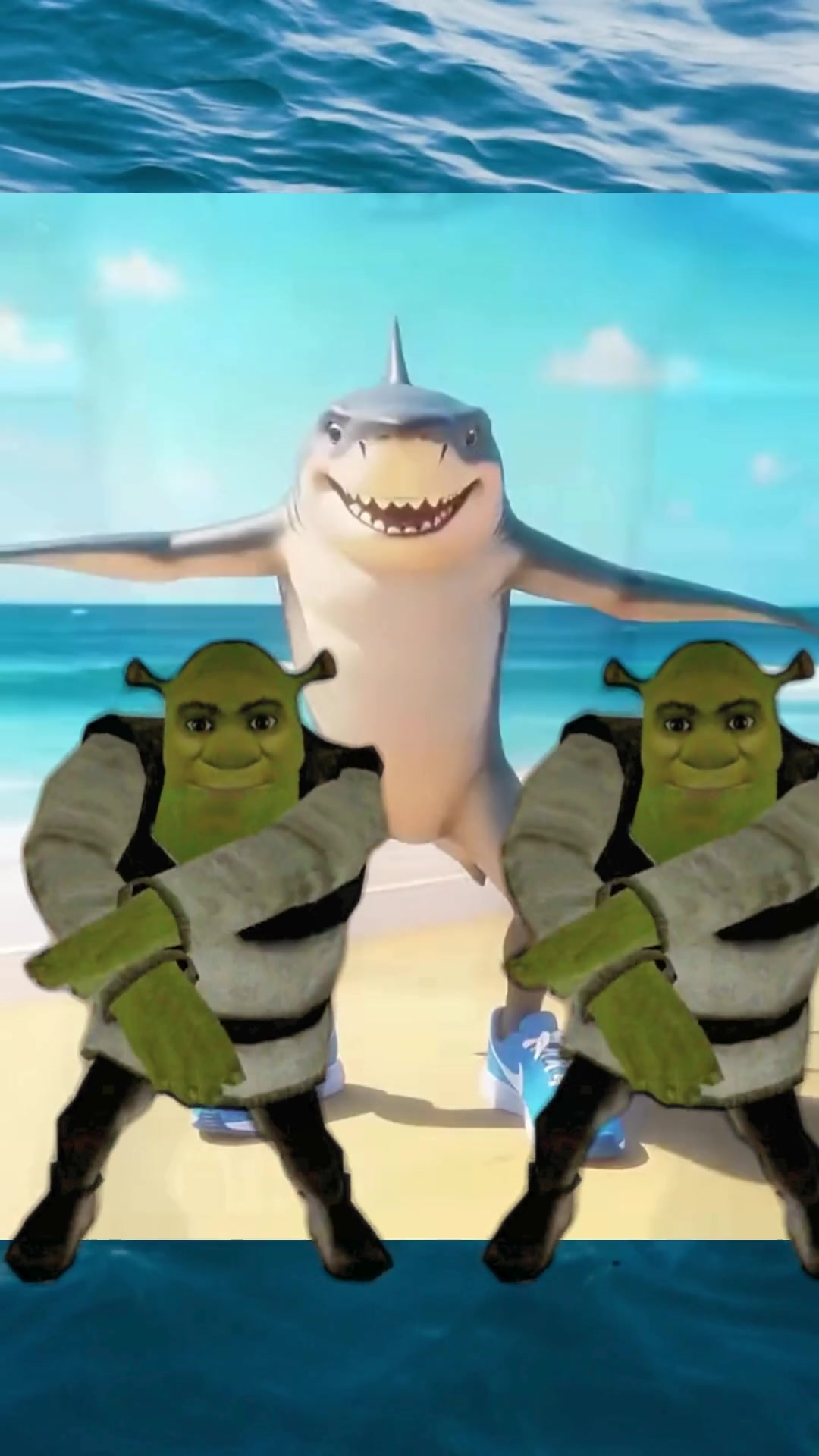Shrek met Tralalero Tralala for the | Crazy Dancer Shrek (@shrek_crazy ...