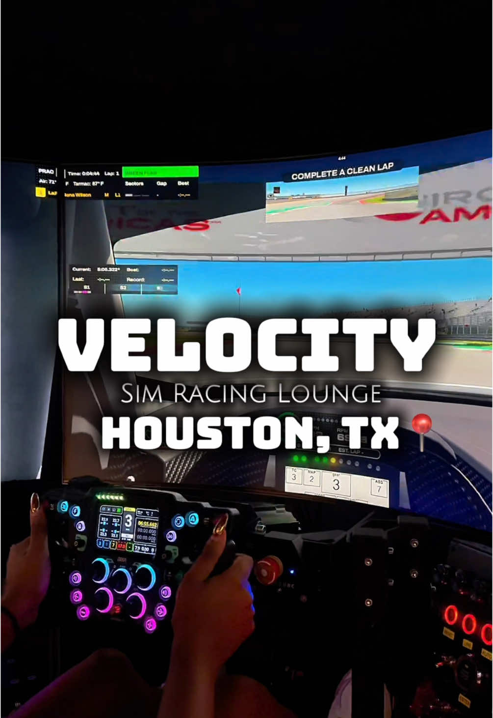 Velocity Sim Racing Lounge in | LaLa | Food & Travel (@la_las_adventures)
