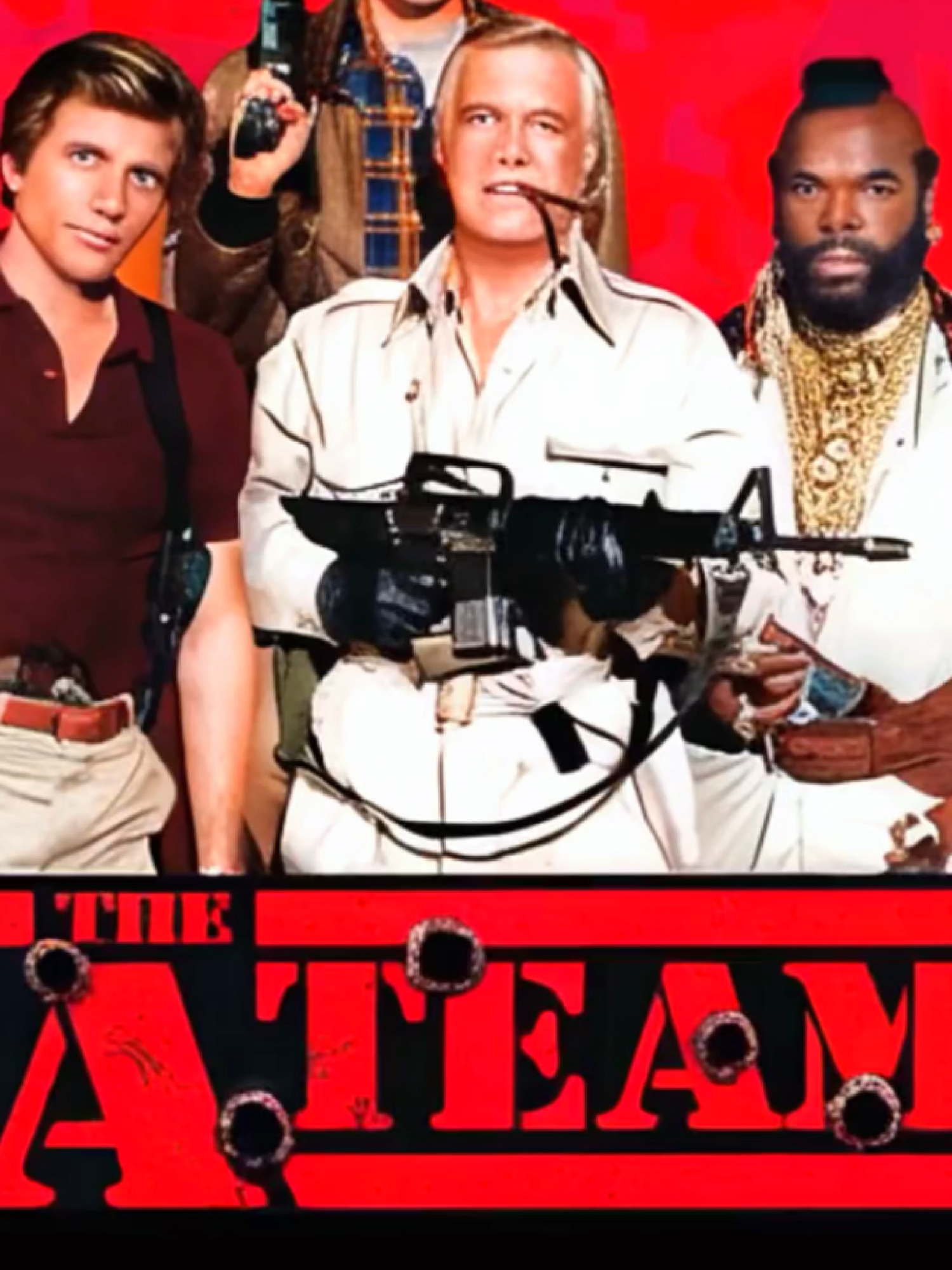 The A-Team Then vs Now 🔄 | Cast Morph | sinnerman_AI (@sinnerman_ai)
