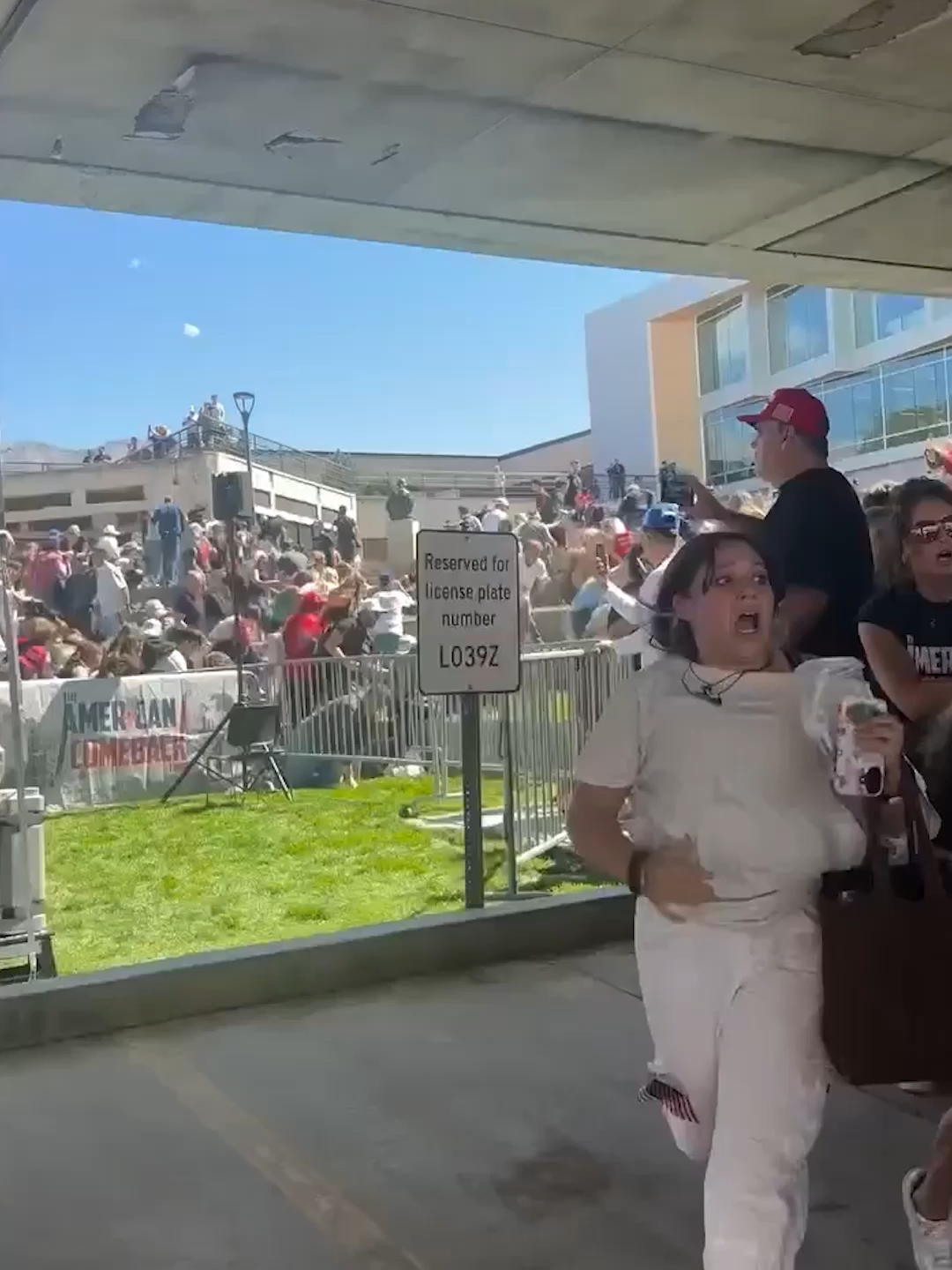 The moment Charlie Kirk was carried | Storyful Viral (@storyful_viral)