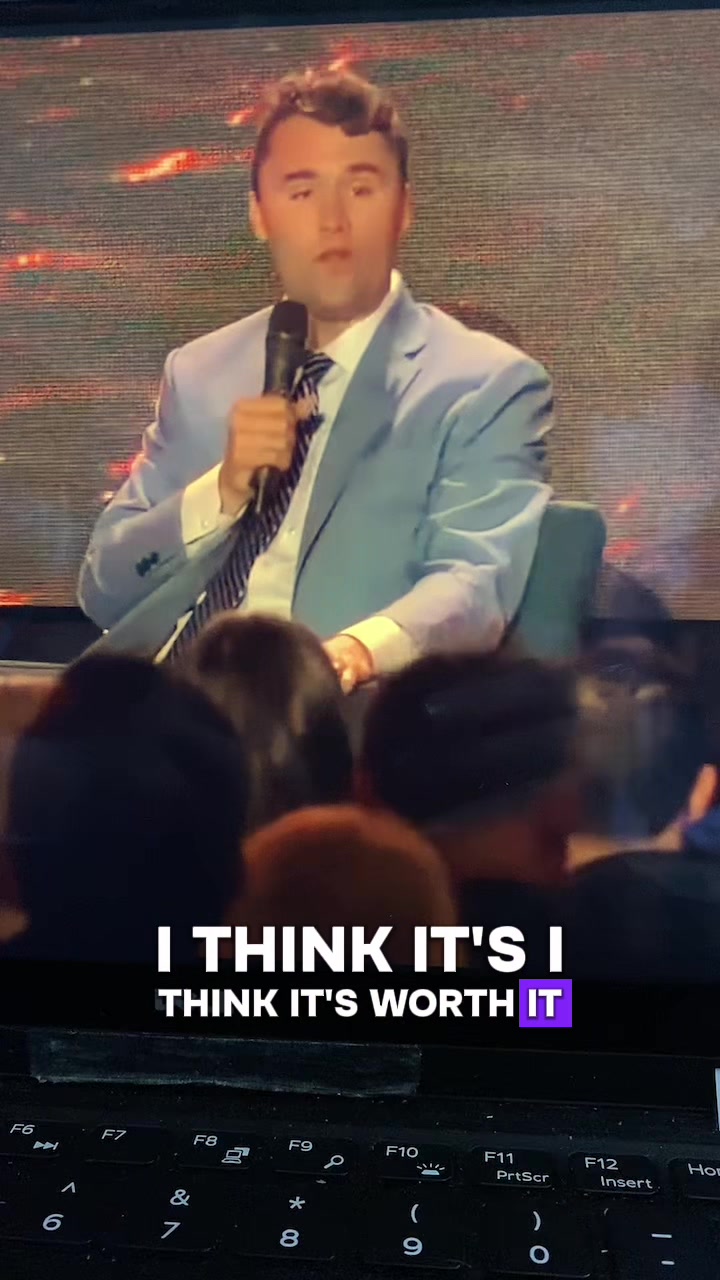 Thank you for your words Charlie Kirk | Mingala bae (@mingalabae)