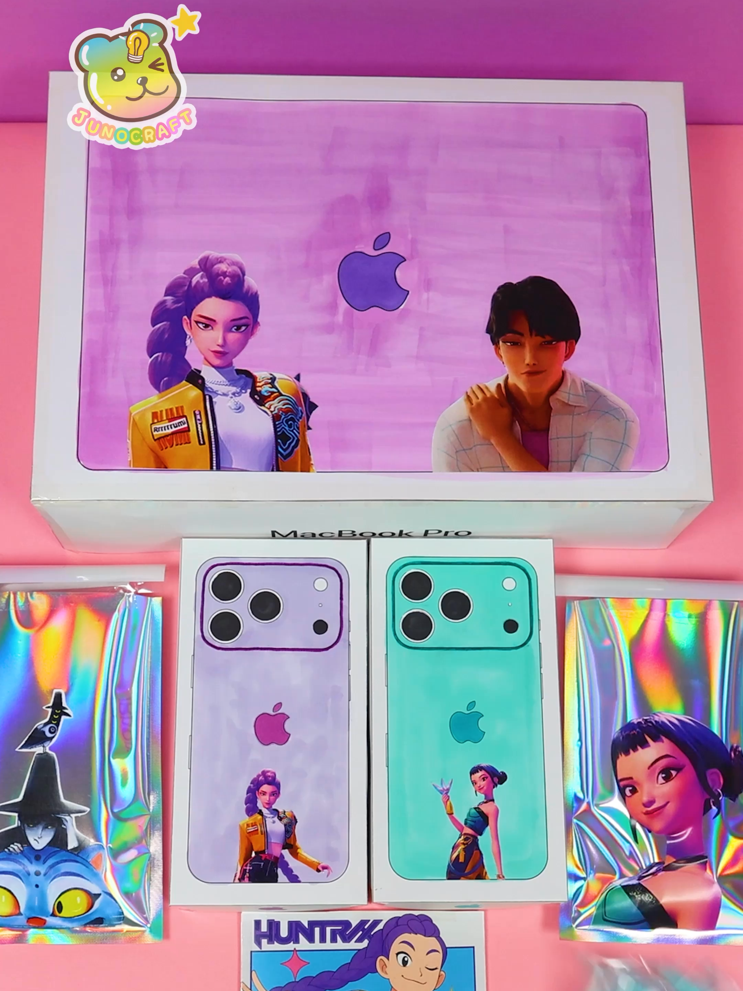 iPhone 17 & Kpop Demon Hunters | JunoCraft 주노크래프트 (@juno_craft)