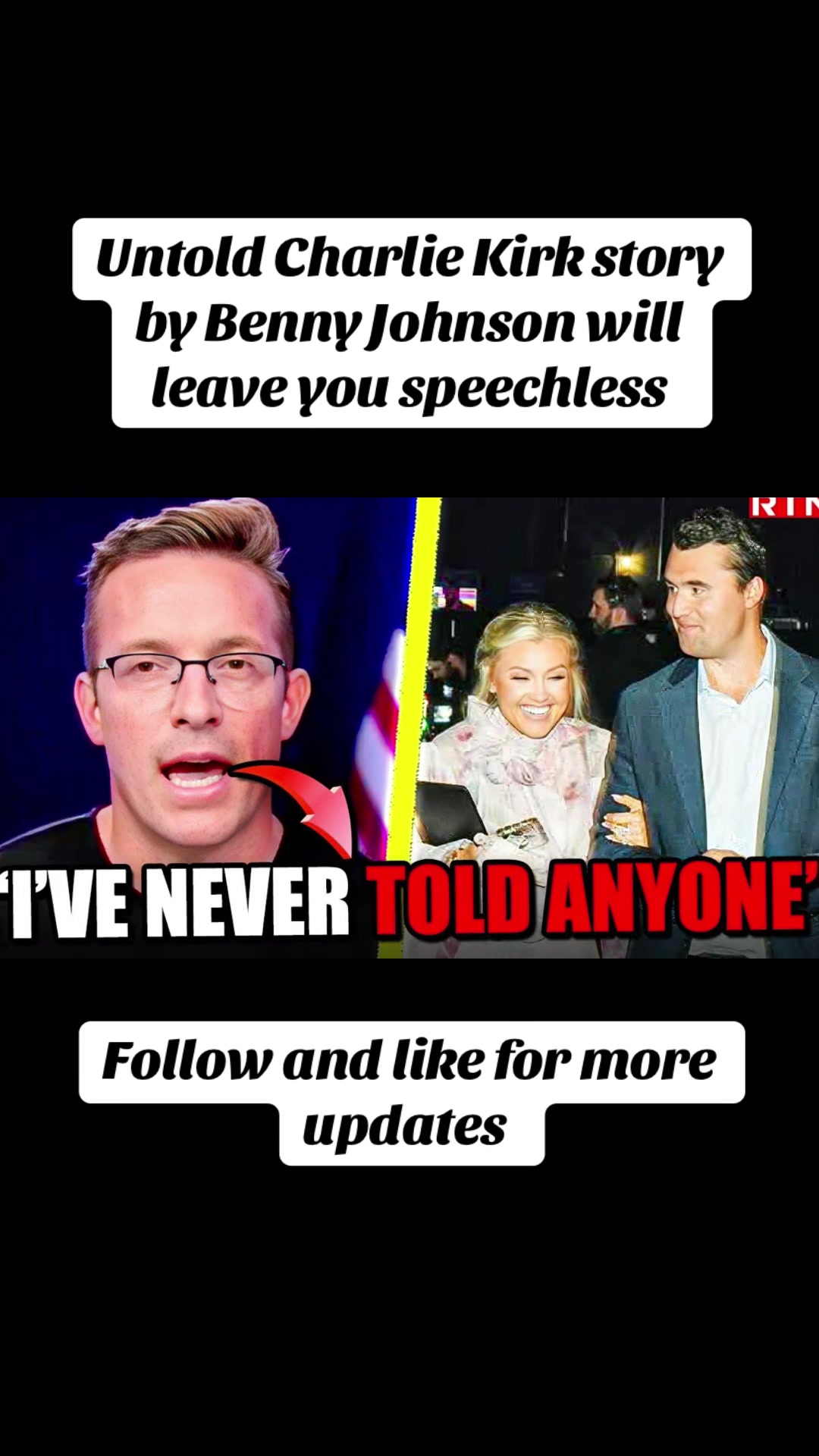 Untold Charlie Kirk story by Benny | Gossip Grid (@gossipgrid43)
