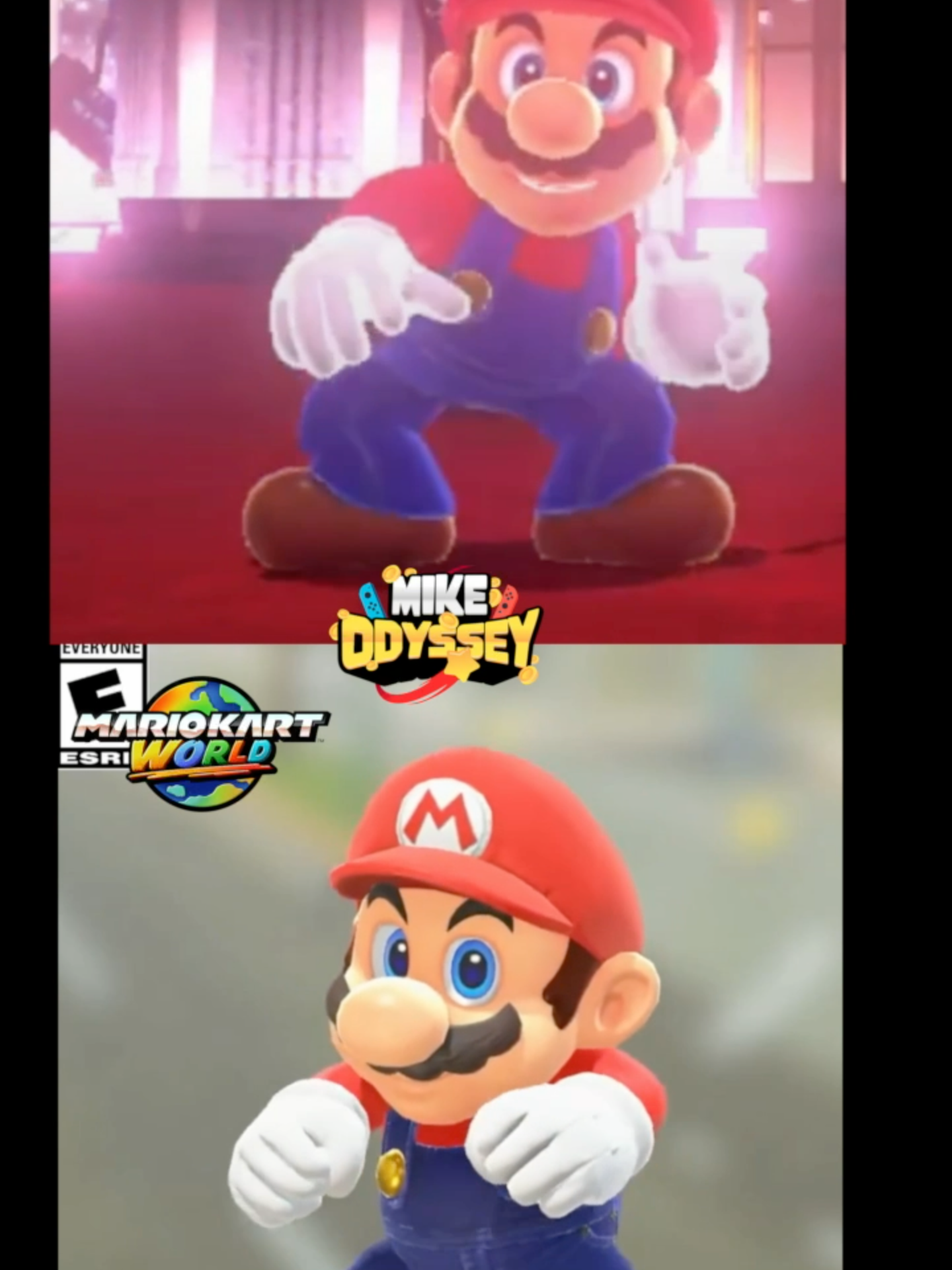 Mario Odyssey Dance Vs Mario Kart | Mike Odyssey (@mikeodysseyyt)
