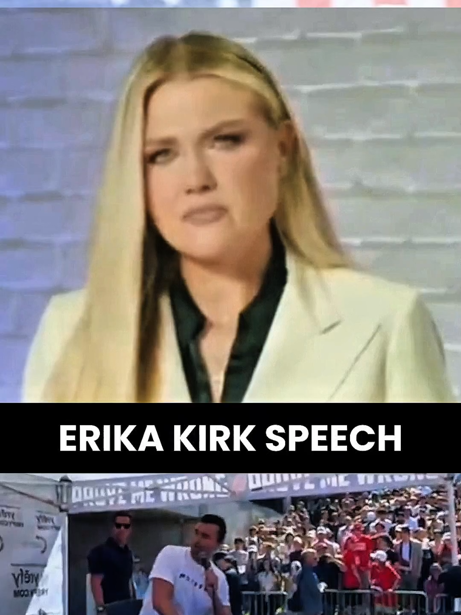 “Erika Kirk Crying & Breaks Down | TrendTok🚨🌎 (@king_bismil)