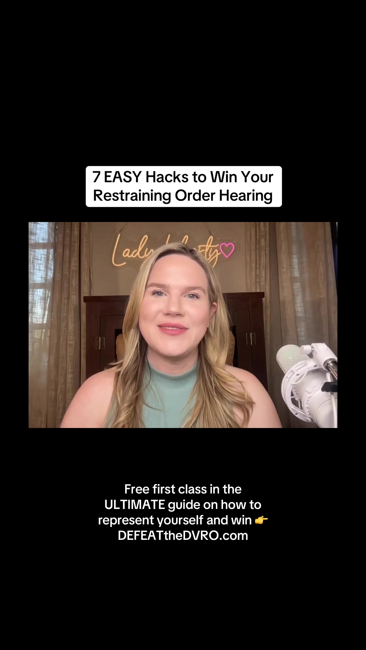 Top 7 hacks for defending yourself in a | DEFEAT the DVRO (@defeatthedvro)