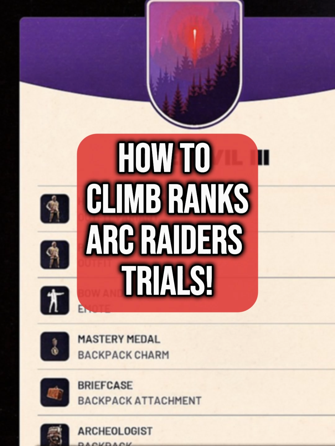 ARC Raiders TRIALS Breakdown ⚡ The | ARCoholicHQ (@arcoholichq)