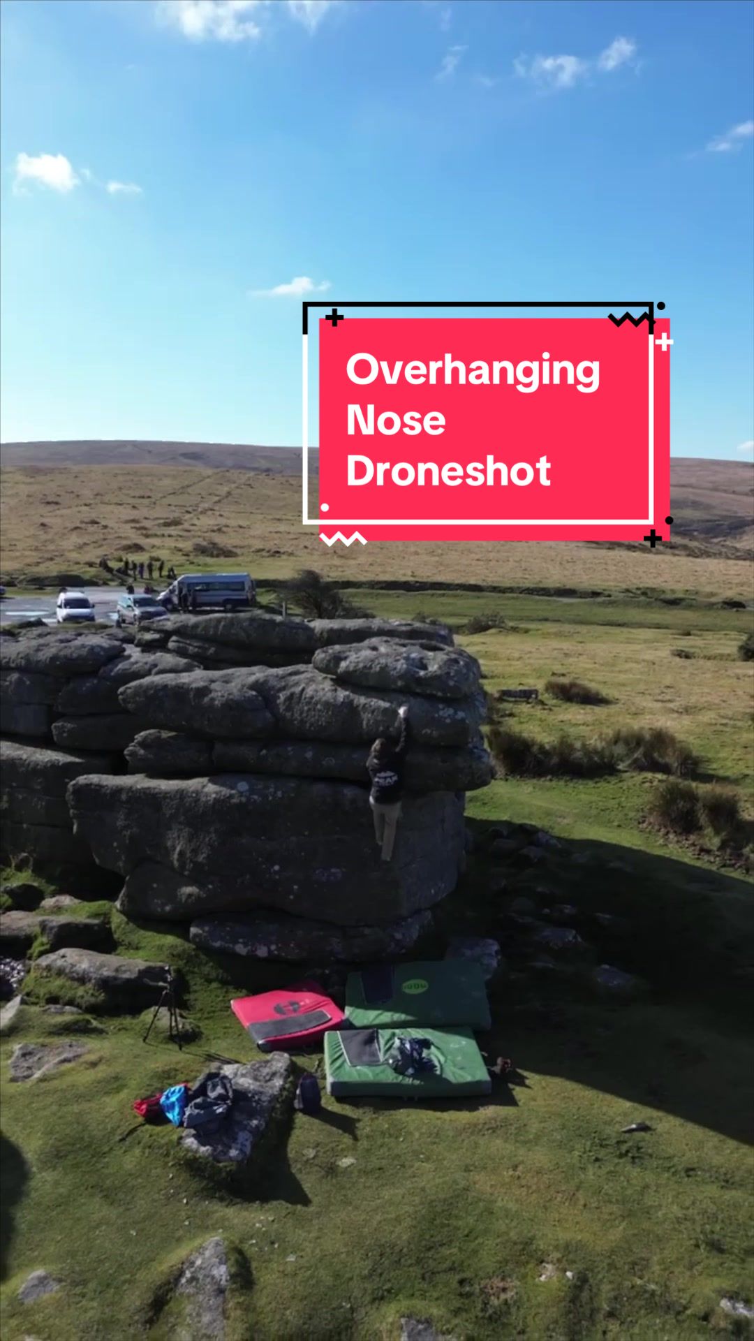 Overhanging Nose F5 Combestone Tor | blackdownblocs (@blackdownblocs)