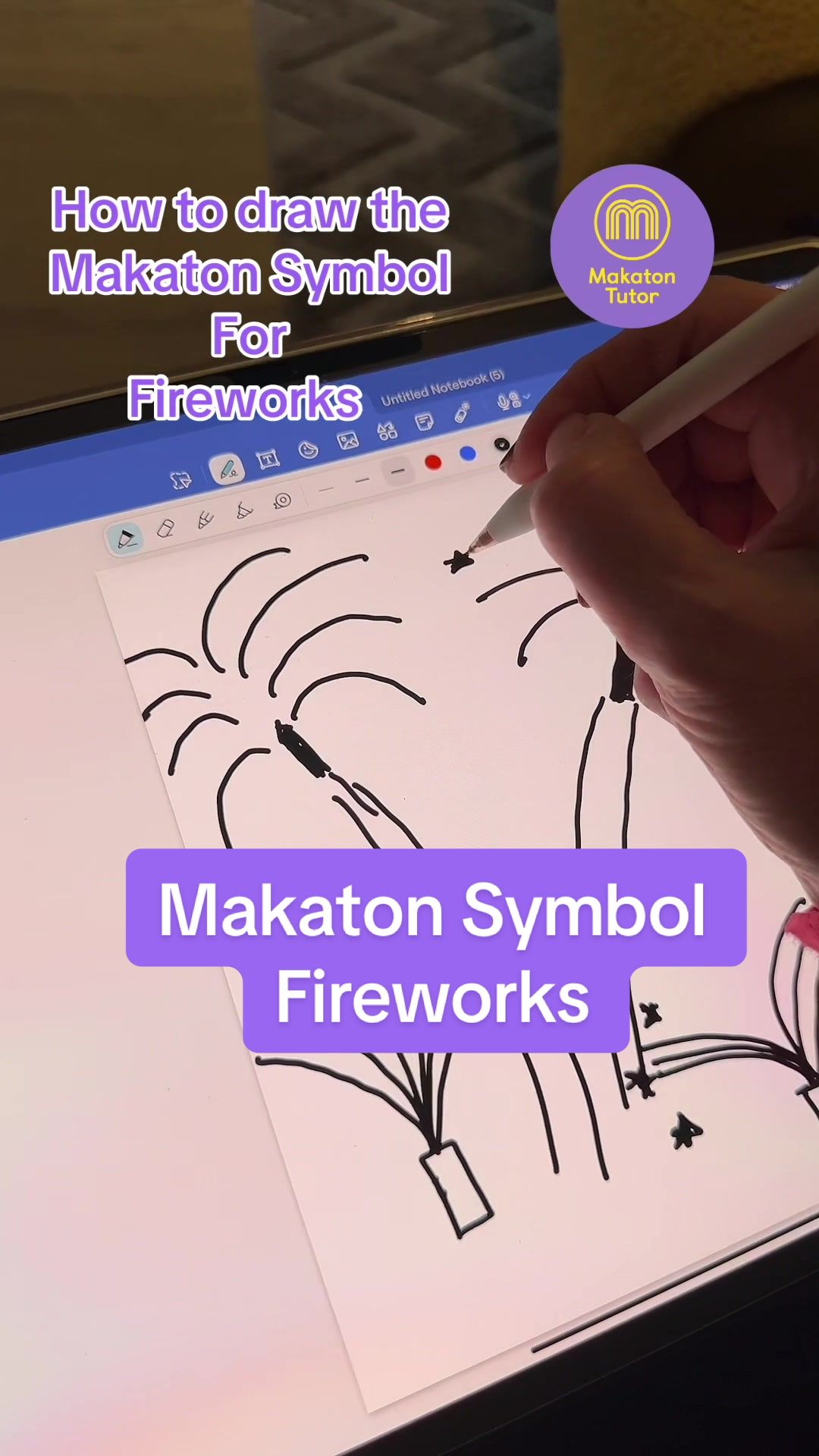 How to draw the Makaton symbol for | Elfi Says (@elfisays)