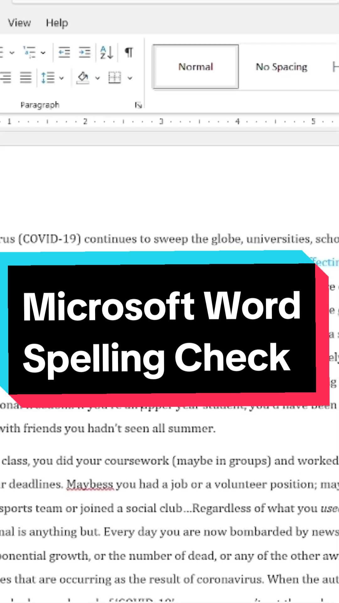 Microsoft Word Spelling Check Tutorial | Pakar Bina Apps (@appcademy)