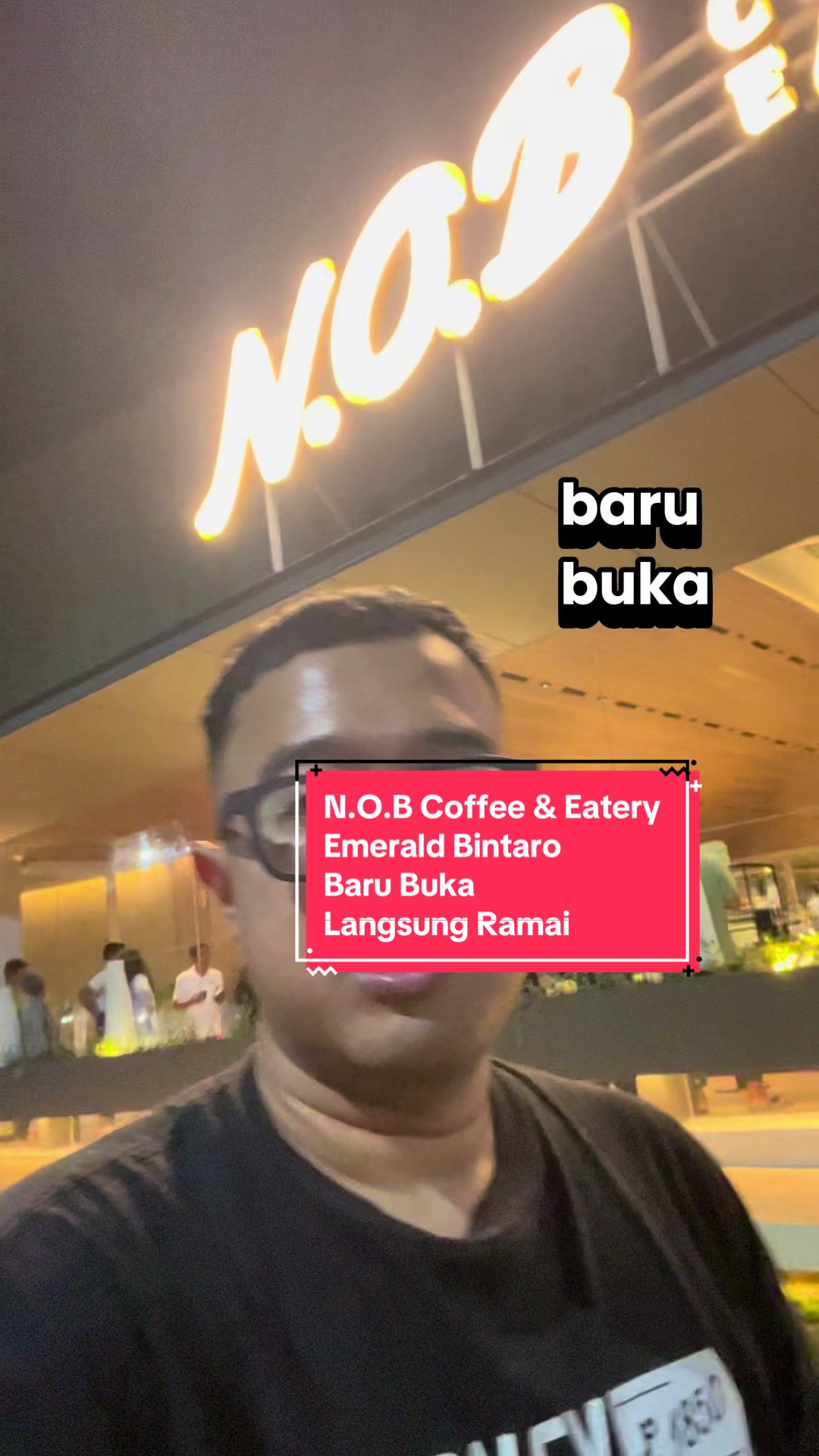 NOB Coffee & Eatery Bintaro. Ramai | Bapak Magic Indonesia (@efenerr)