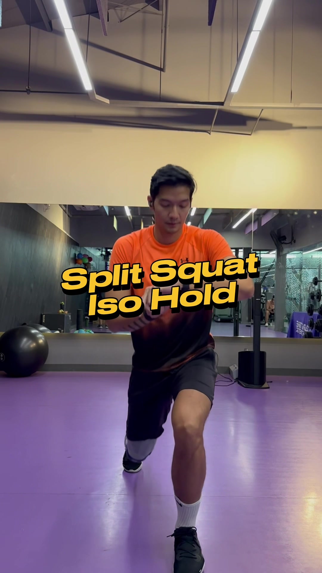 🌟 Mastering the Split Squat Iso Hold: A | AJ Pareja (@doc.ajpareja)