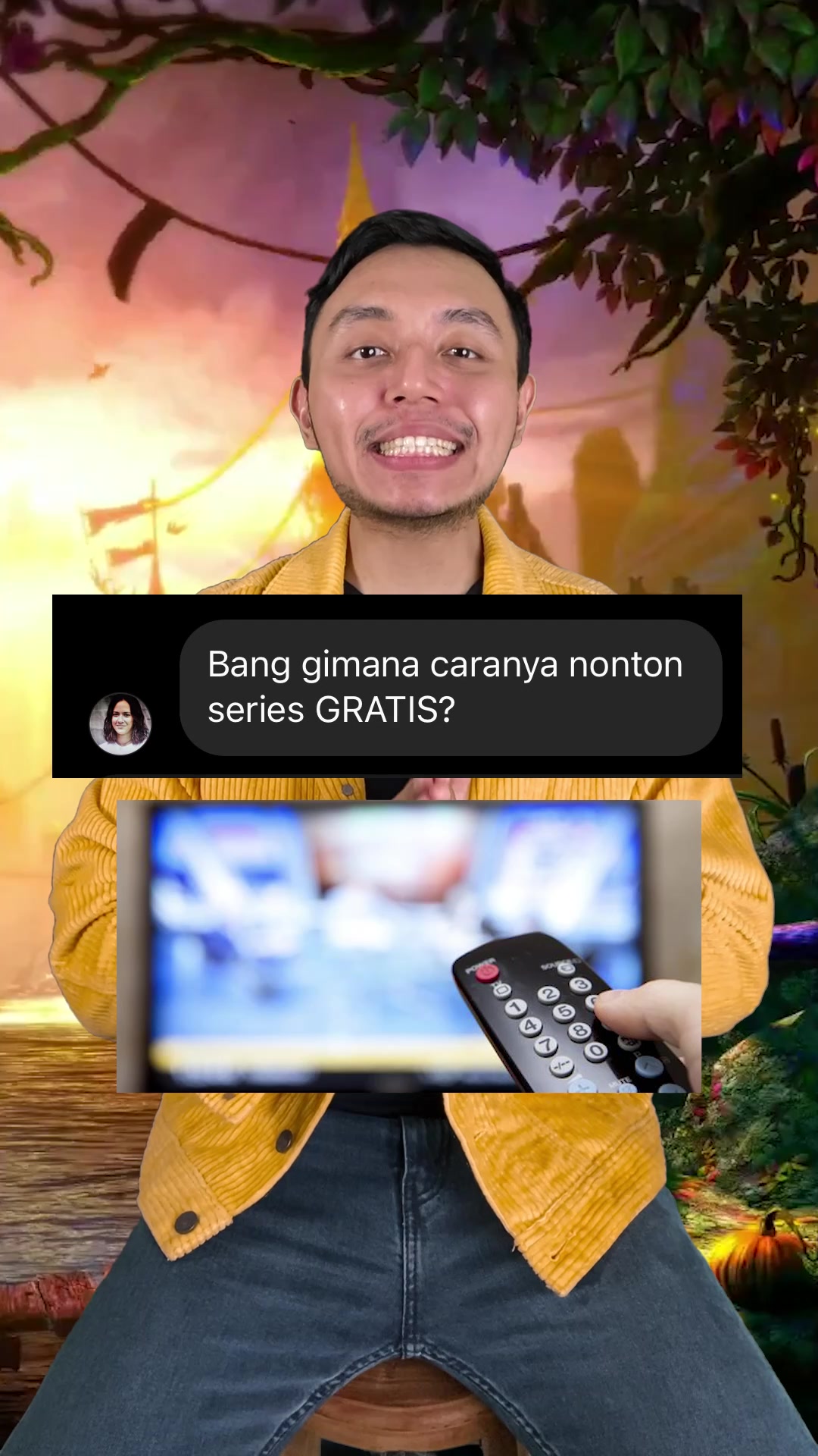 Cara nonton series GRATIS?! Gini nih | Gerald Vincent (@geraldvincentt)
