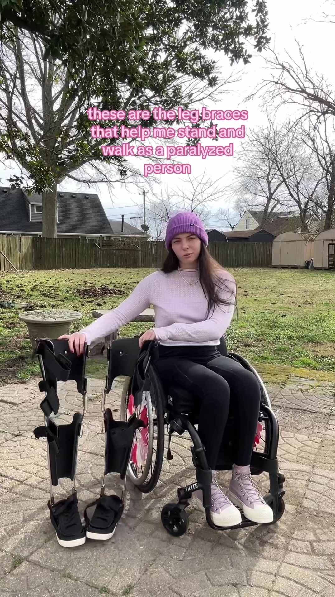 how my braces help me stand or walk | Tara Shetterly (@tara_shett)