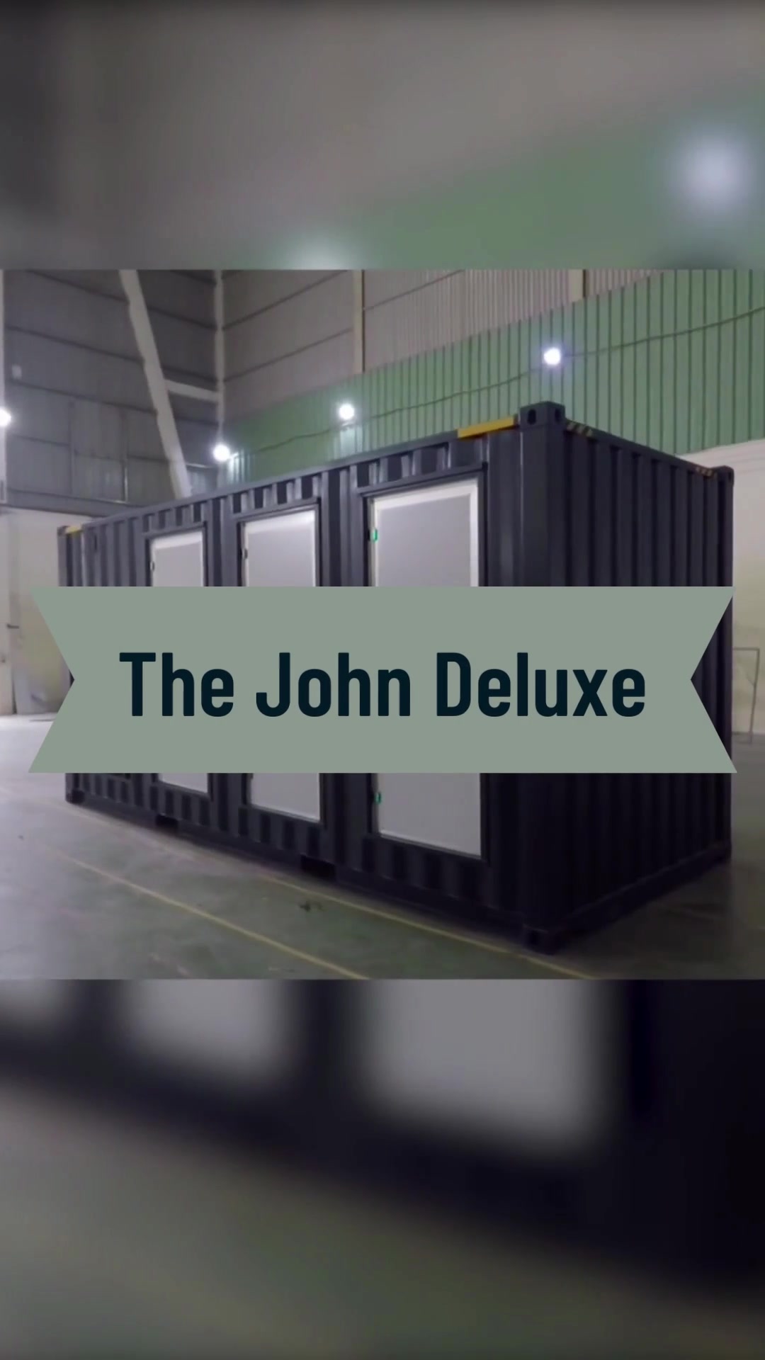 "The John" DELUXE! 🚽 A 20ft | Bob’s Containers (@bobs_containers)