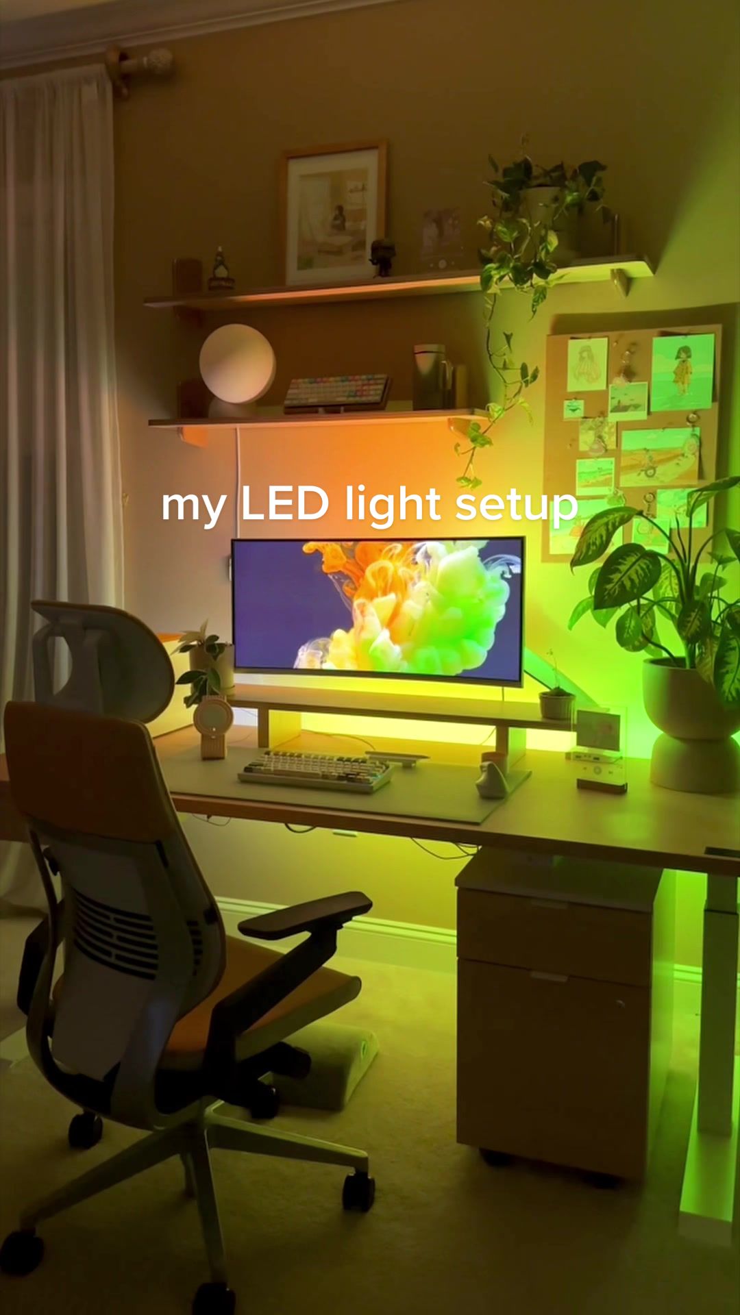 The ultimate LED setup for the coziest | Maisy Leigh (@maisyleighs)